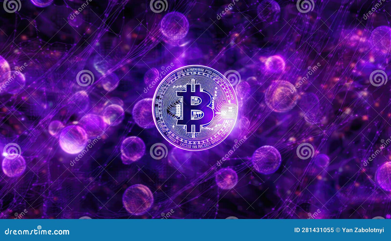 Bitcoin Big Data Cybersecurity Conceptual Background Purple Black ... Bitcoin Big Data Cybersecurity Conceptual Background Purple Black ...