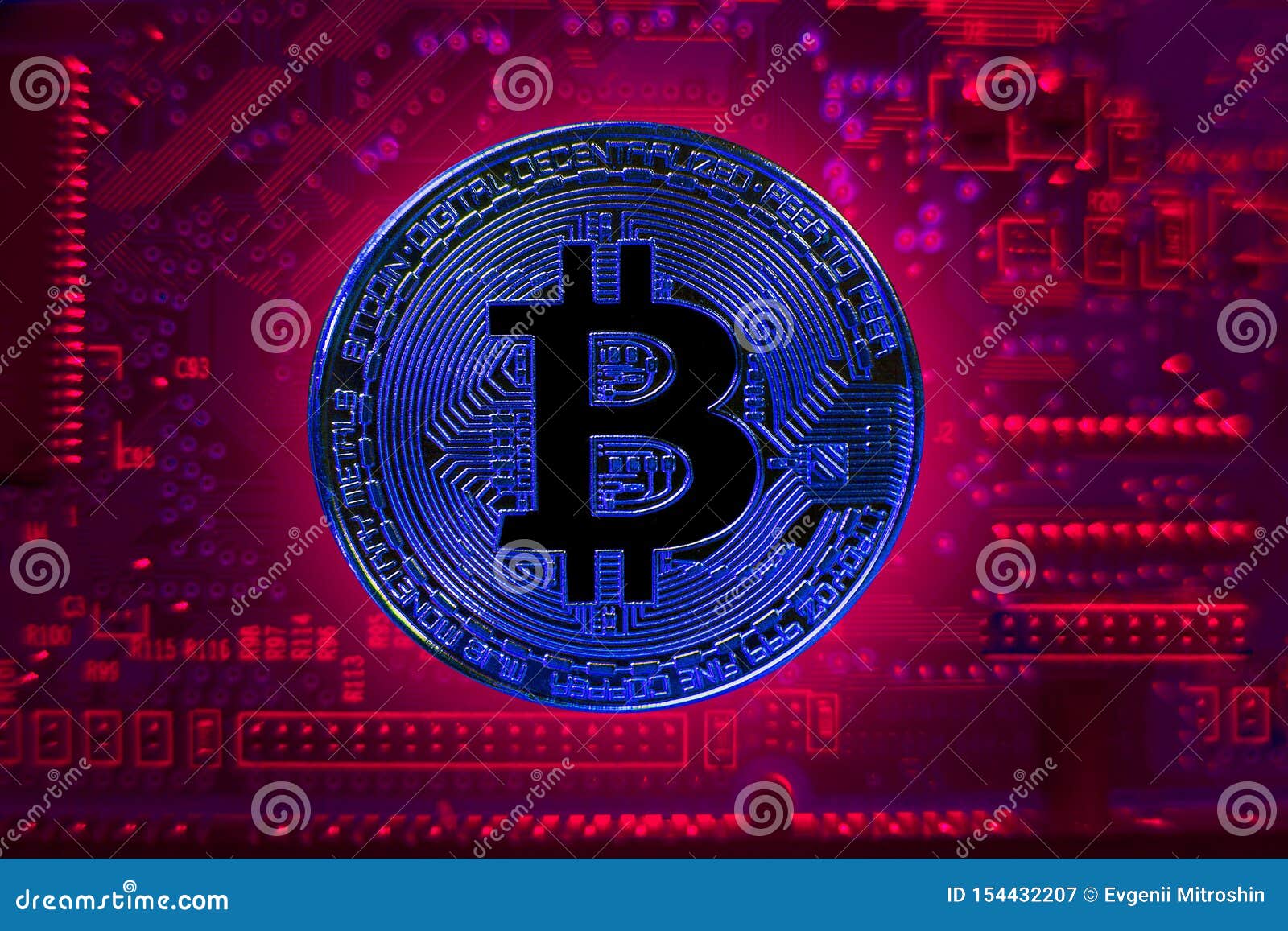 Two Red And Blue Coin Operated Gachapon Cabinets Which Inside Is Filled ...