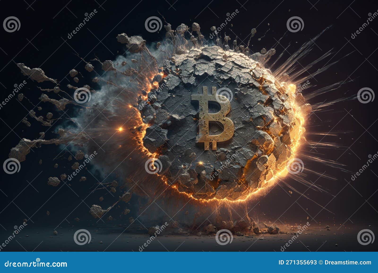 Bitcoin Coin is a Cryptocurrency Explodes Like a Bomb Stock ...