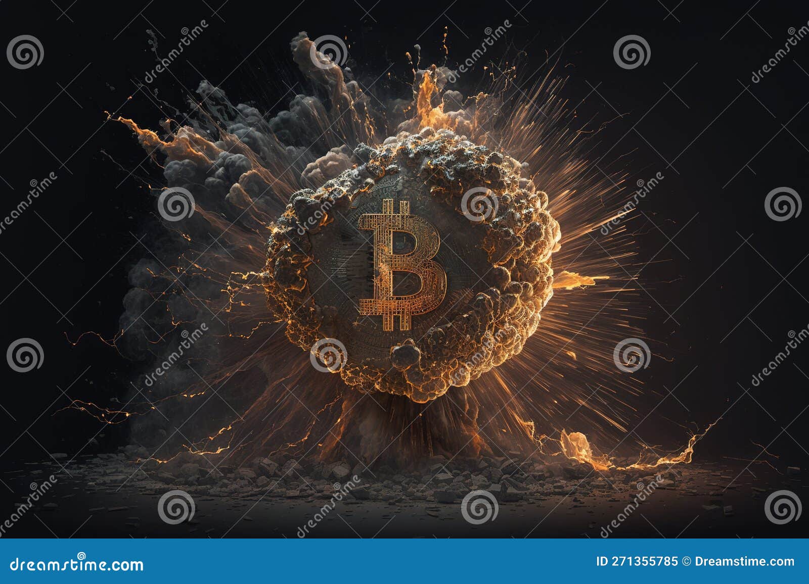 Bitcoin Coin is a Cryptocurrency Explodes Like a Bomb Stock ...