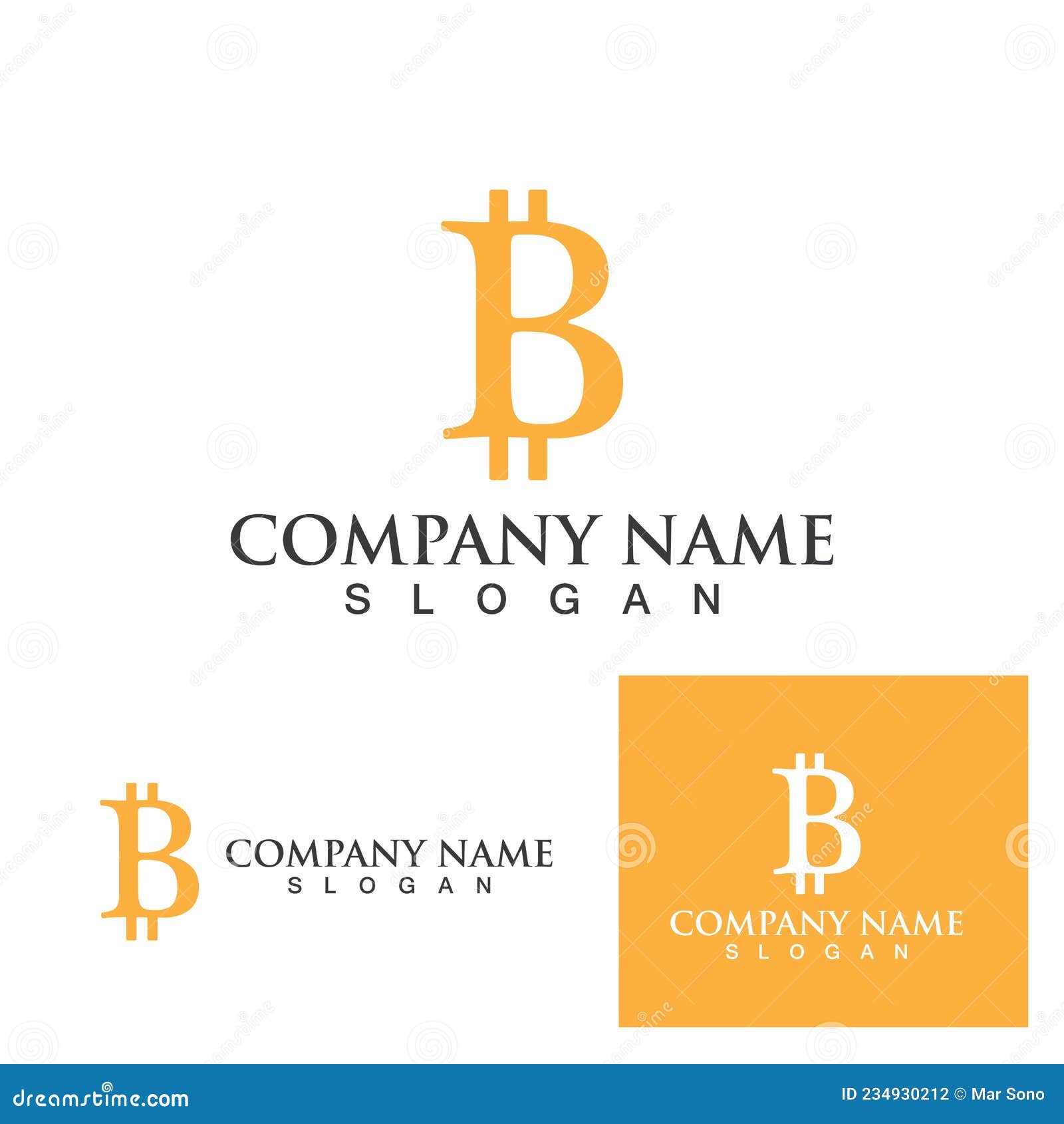 Bitcoin Coin Logo and Symbol Vector Stock Vector - Illustration of coin ...