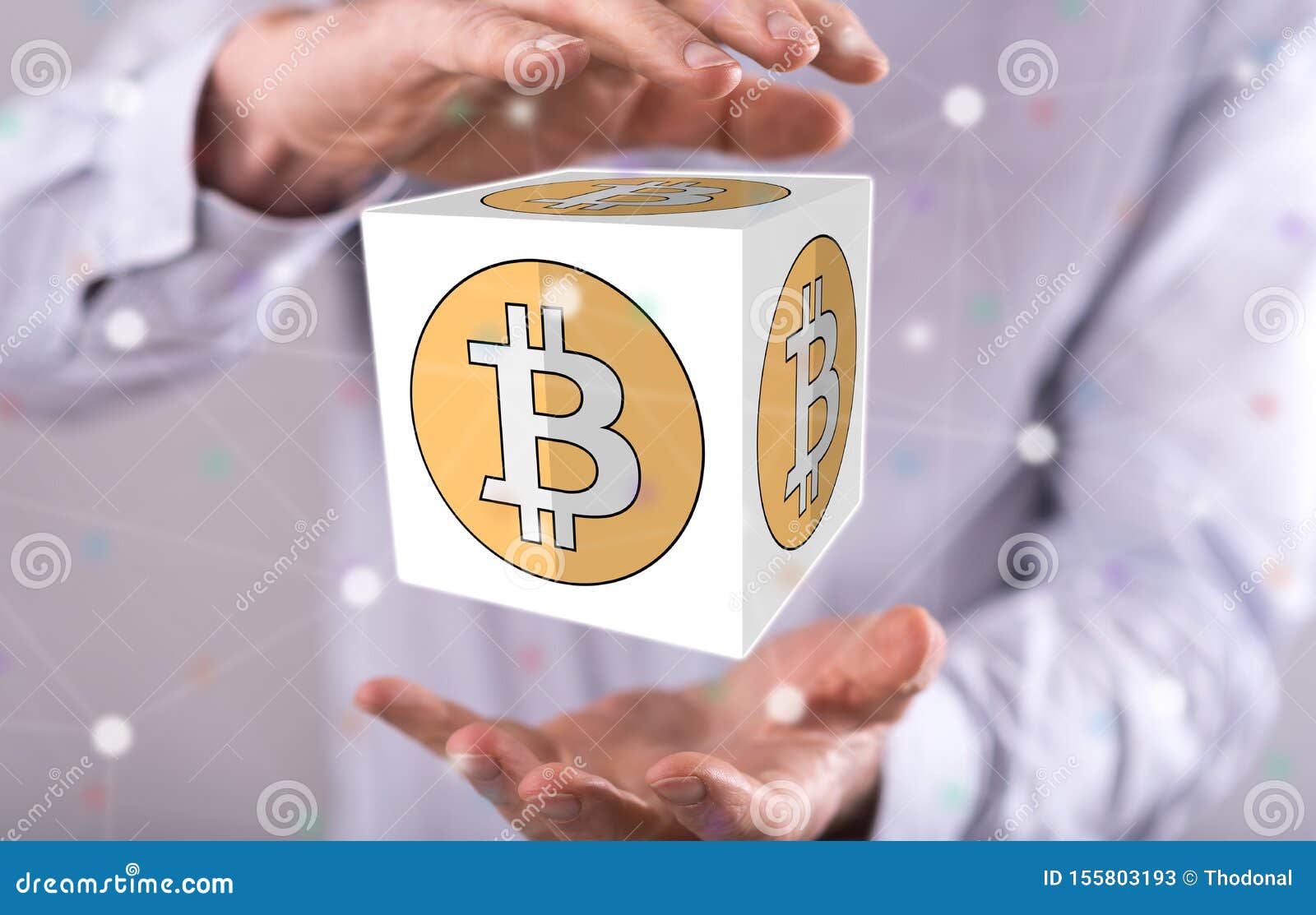 Concept of bitcoin stock image. Image of gold, virtual - 155803193