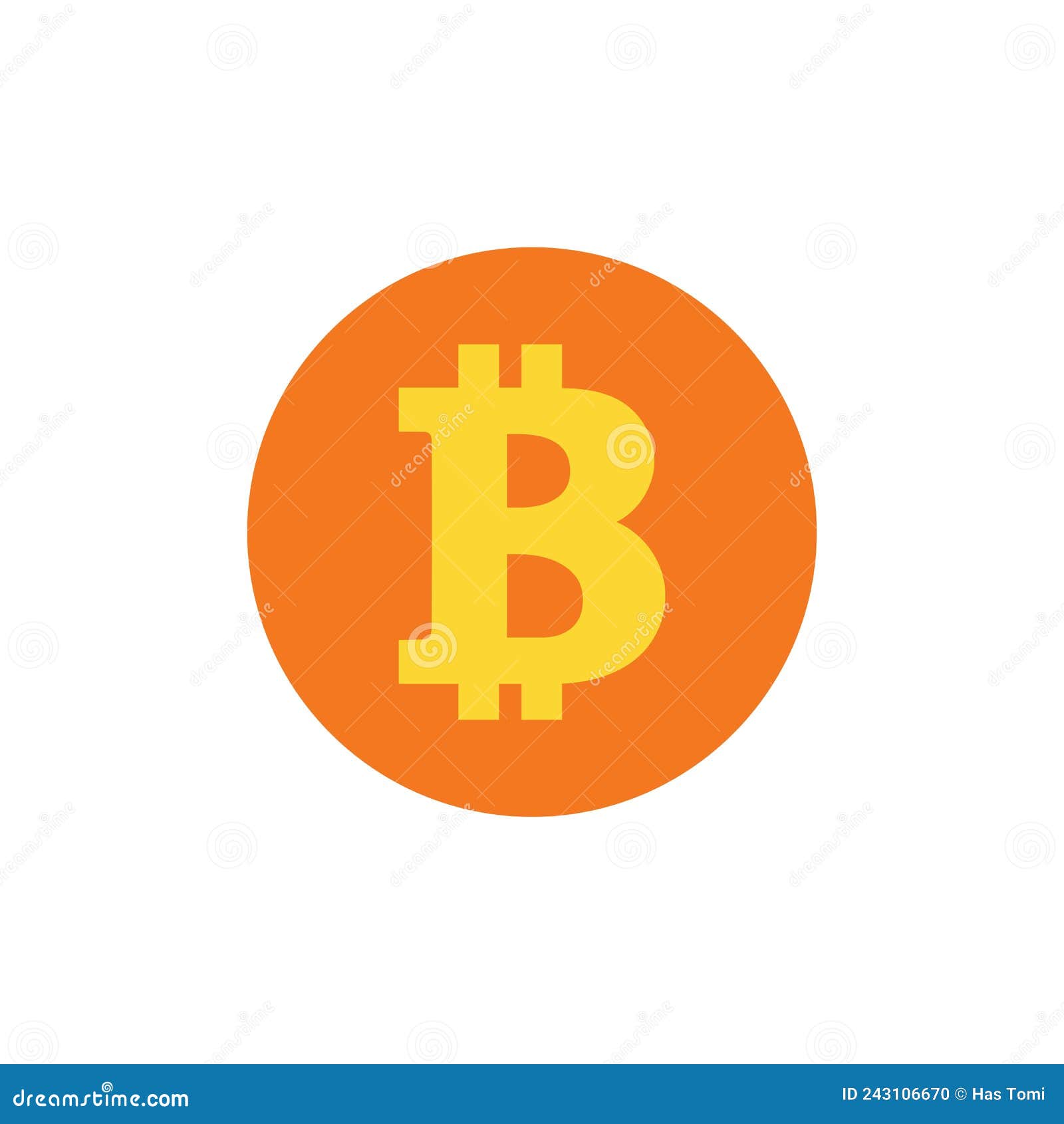 Bitcoin Crypto B Letter Logo Symbol Template Design Illustration Vector ...