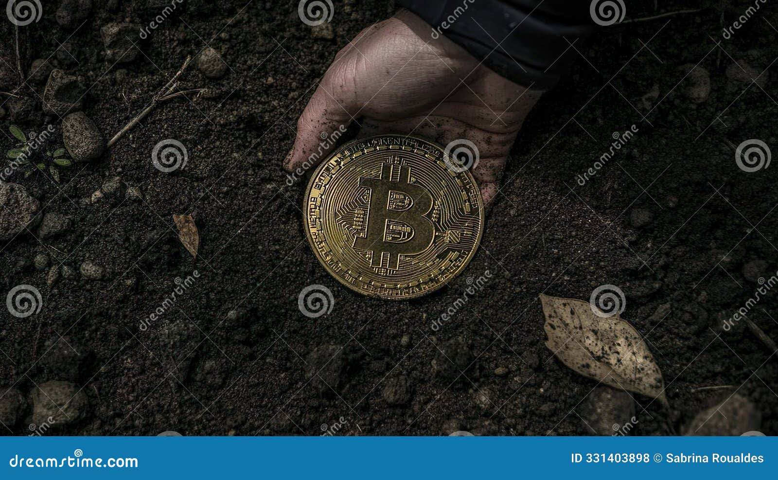 Bitcoin Crypto Currency Dead Stock Market Investment Failure Pull Stock ...