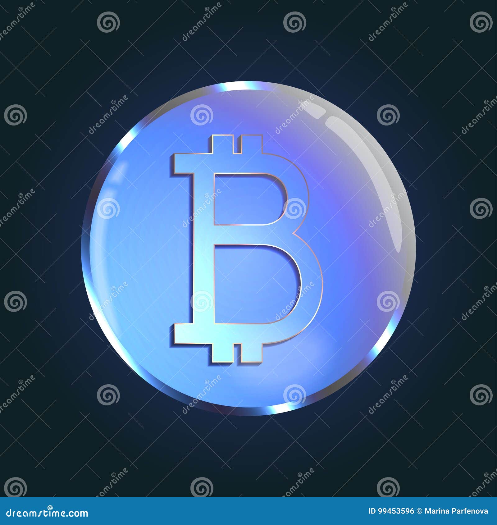 Bitcoin crypto valuta vektor illustrationer. Illustration av bank ...