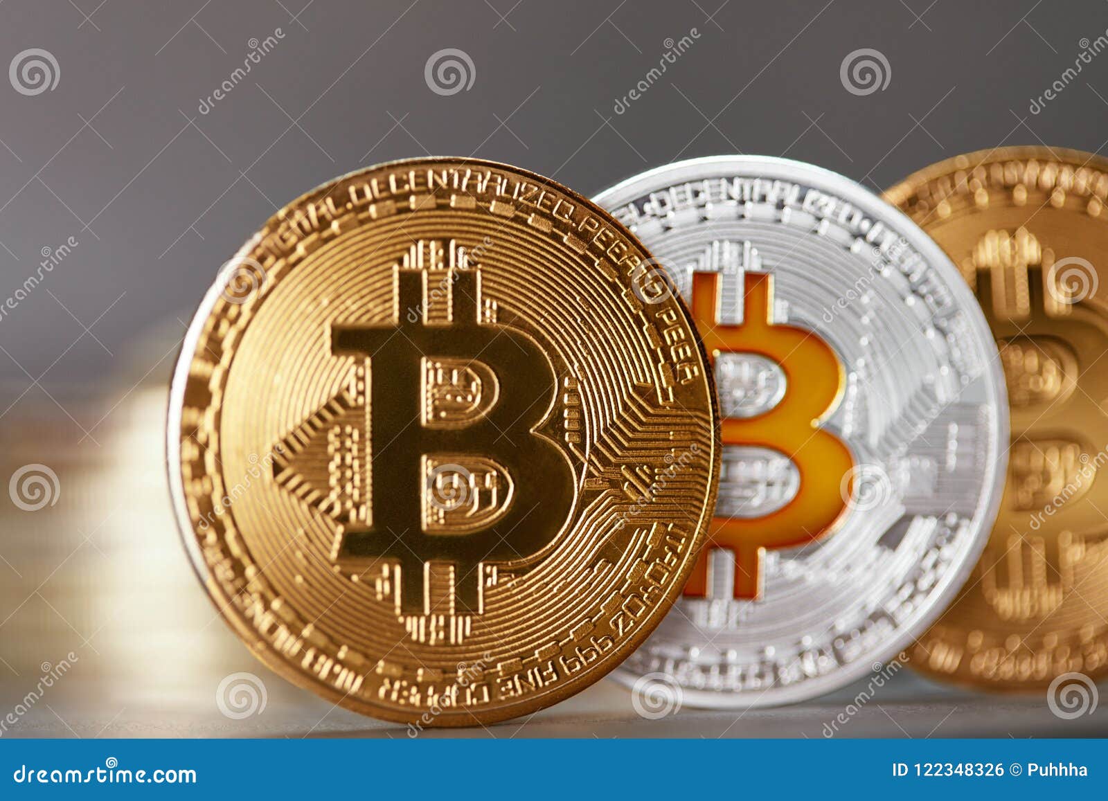 Bitcoin Cryptocurrency Coins. Virtual Money on Table Close Up Stock ... Bitcoin Cryptocurrency Coins. Virtual Money on Table Close Up Stock ...
