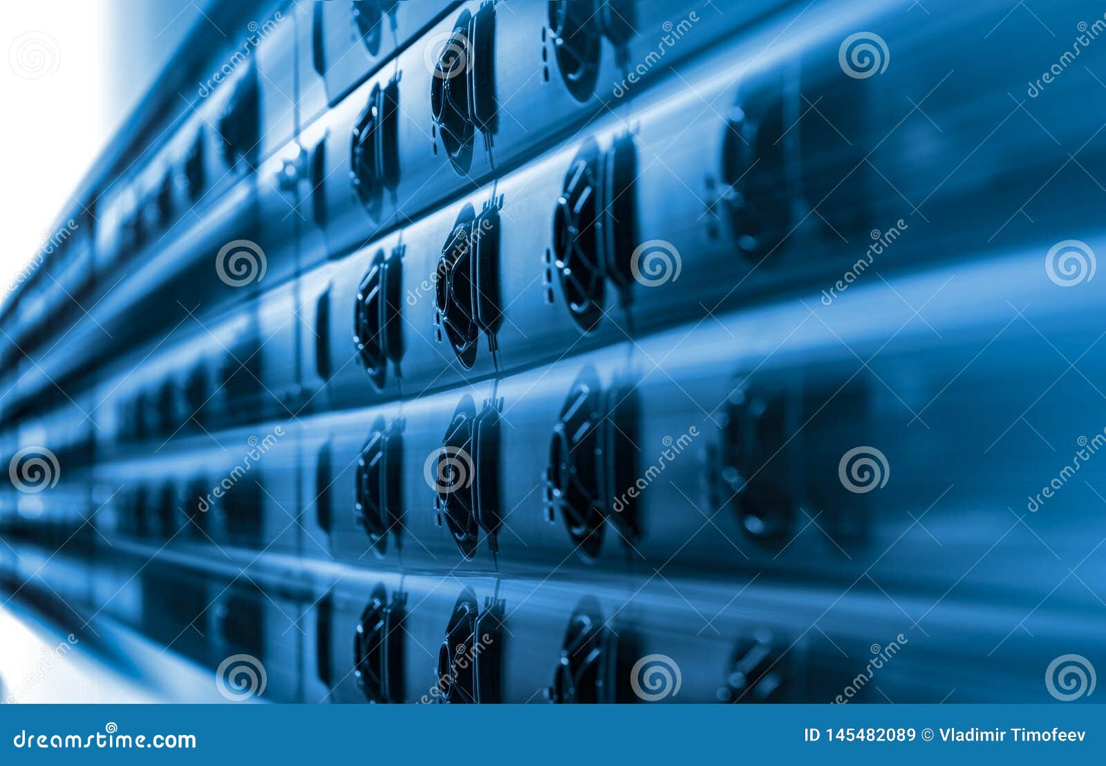 Bitcoin Cryptocurrency Mining Farm Blockchain Complex Center Stock ...