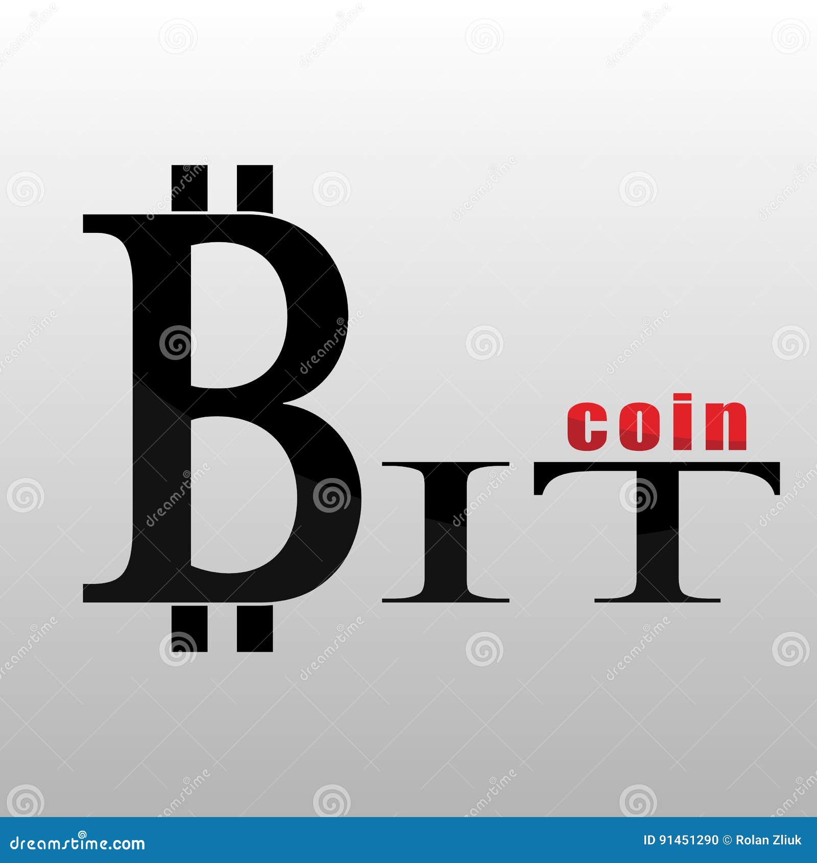 The Bitcoin Emblem Template Stock Vector - Illustration of money ...