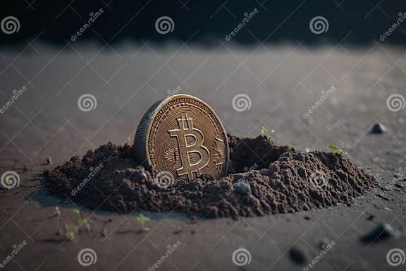 Ai Generative Bitcoin on the Ground with a Copy-Friendly Space Stock ...