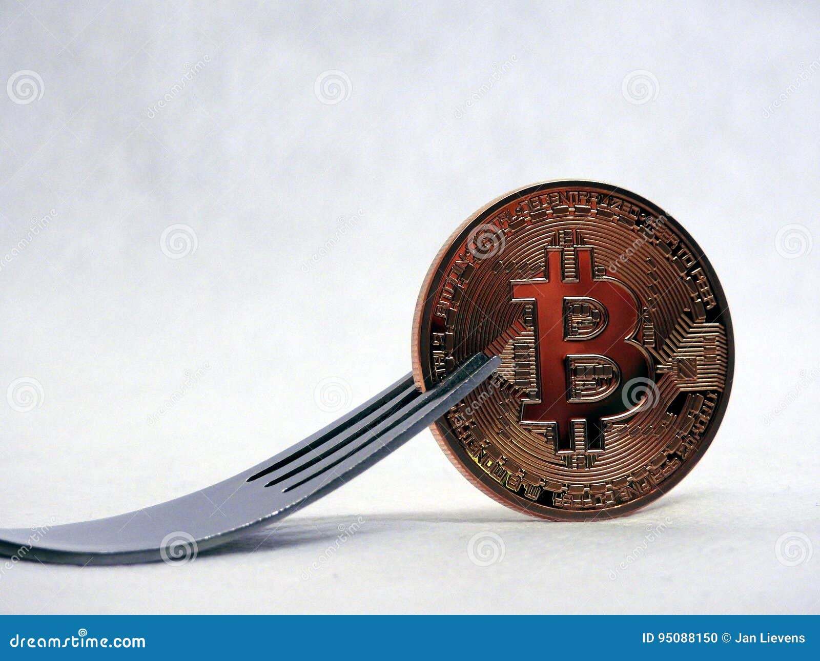 Bitcoin hard-soft fork stock photo. Image of cash, cryptographic - 95088150