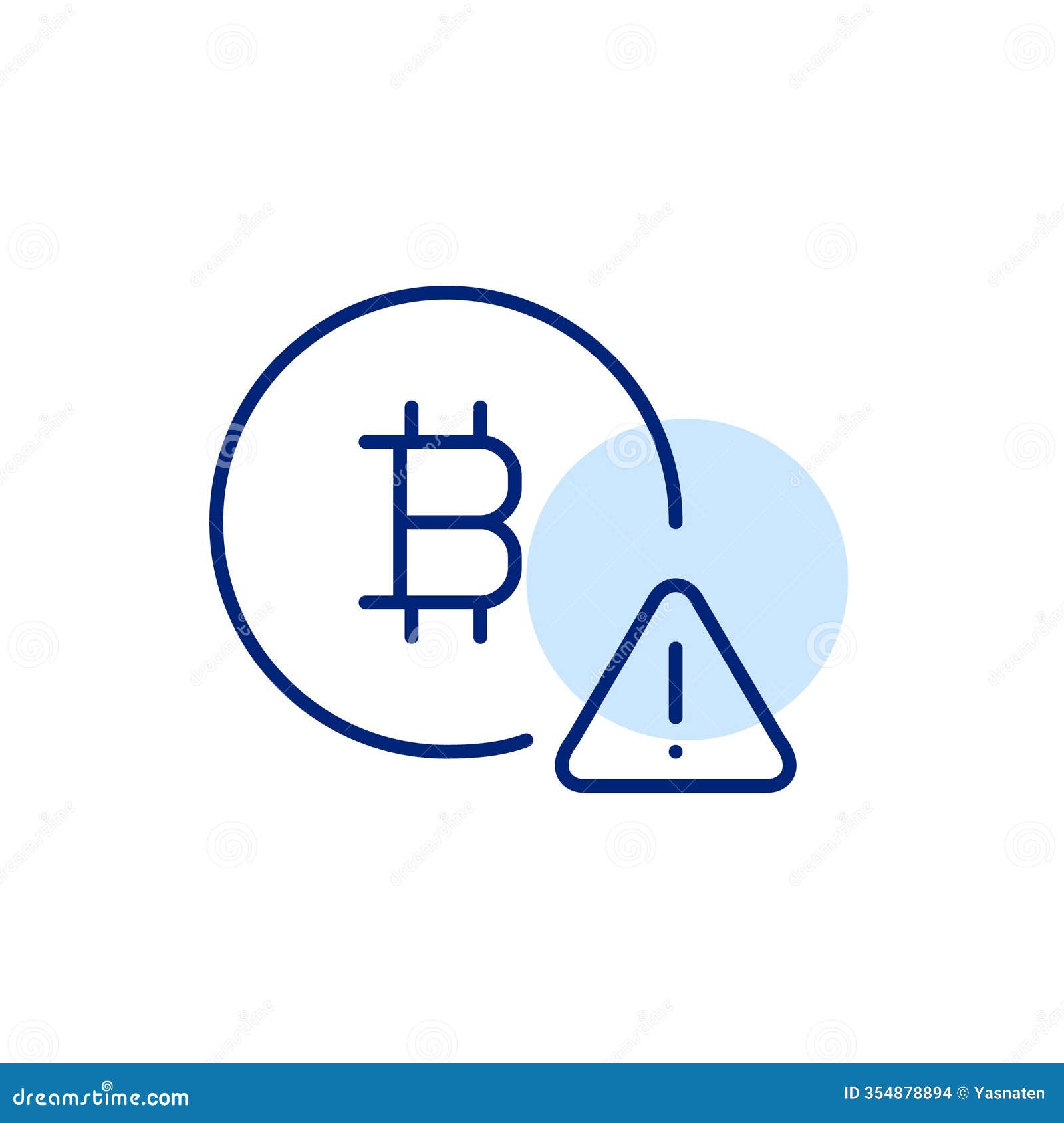 Cryptocurrency Risk Management Showcased In Futuristic Market Visuals ...