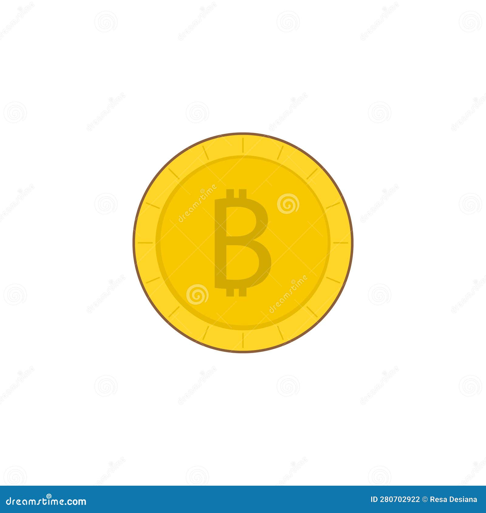 Bitcoin Icon Vector. Flat Design Illustration Stock Vector ...