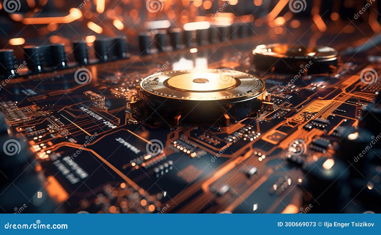 Bitcoin Igniting the Digital Financial Revolution with Futuristic ...