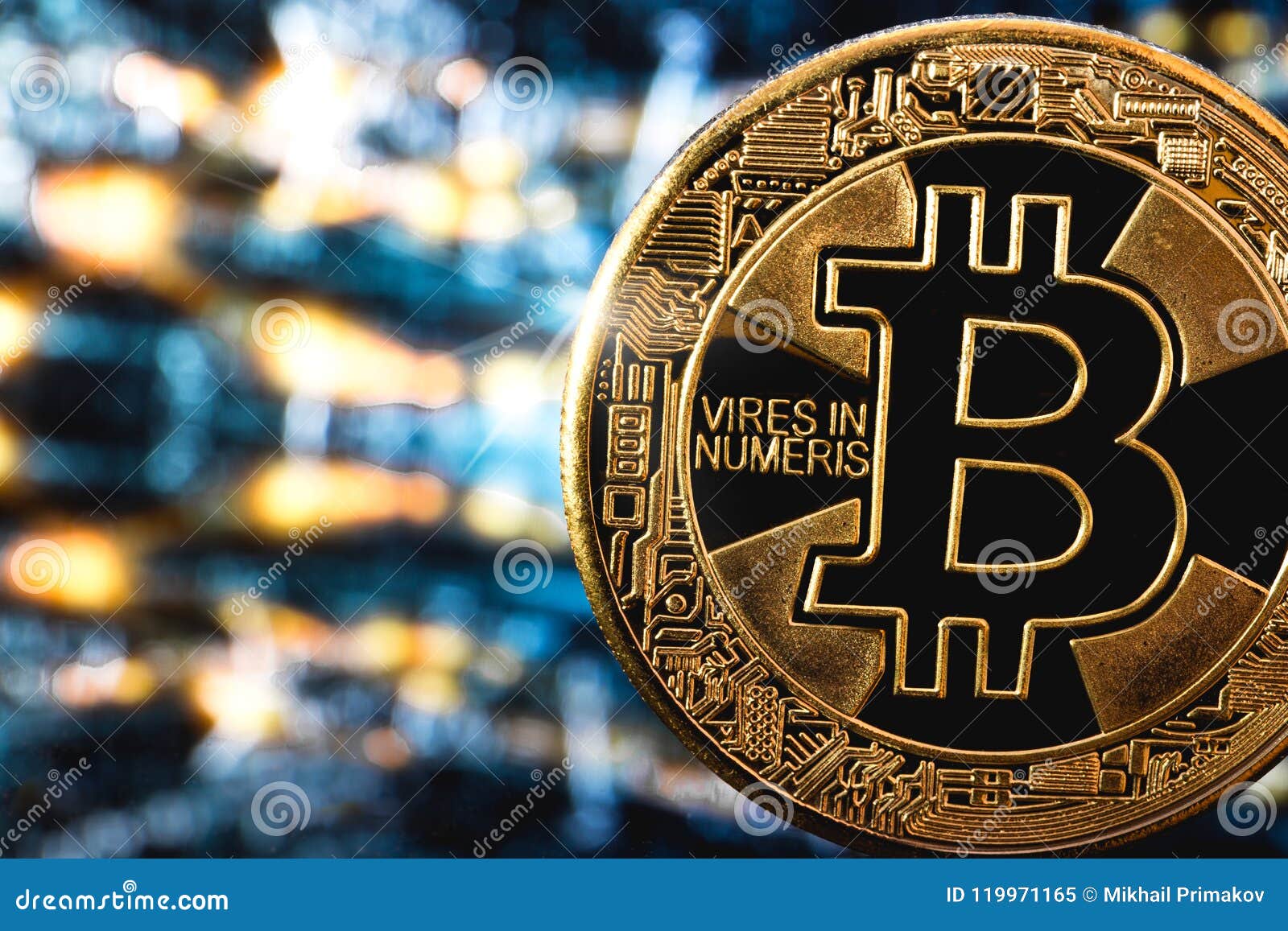 Bitcoin symbol stock image. Image of conceptual, commerce - 119971165
