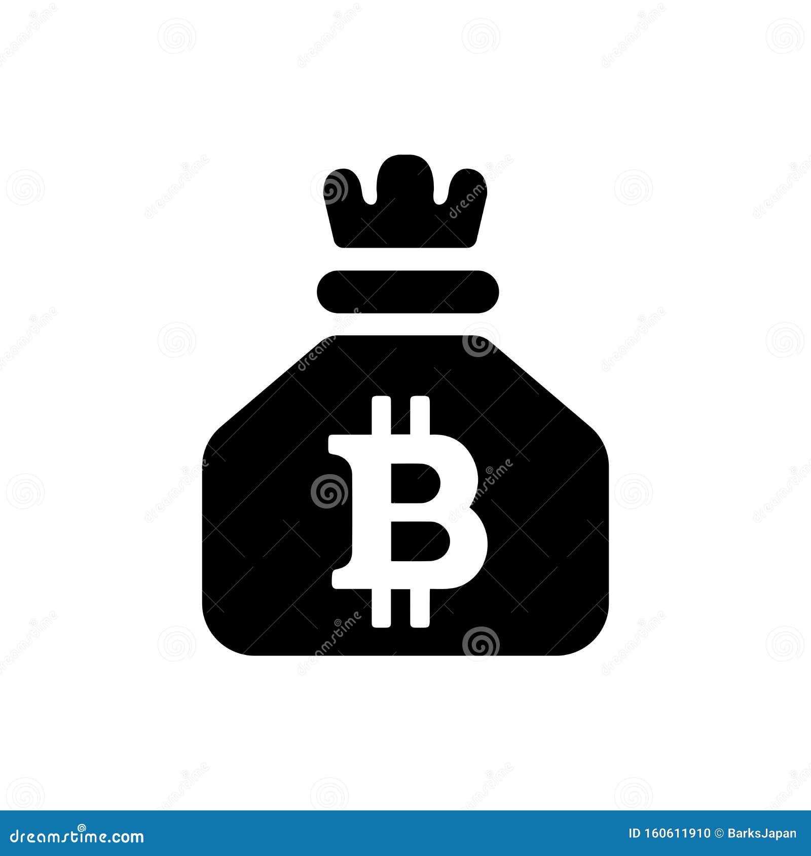 Bitcoin Mark Icon Vector Illustration / Large Quantity Stock Vector ...