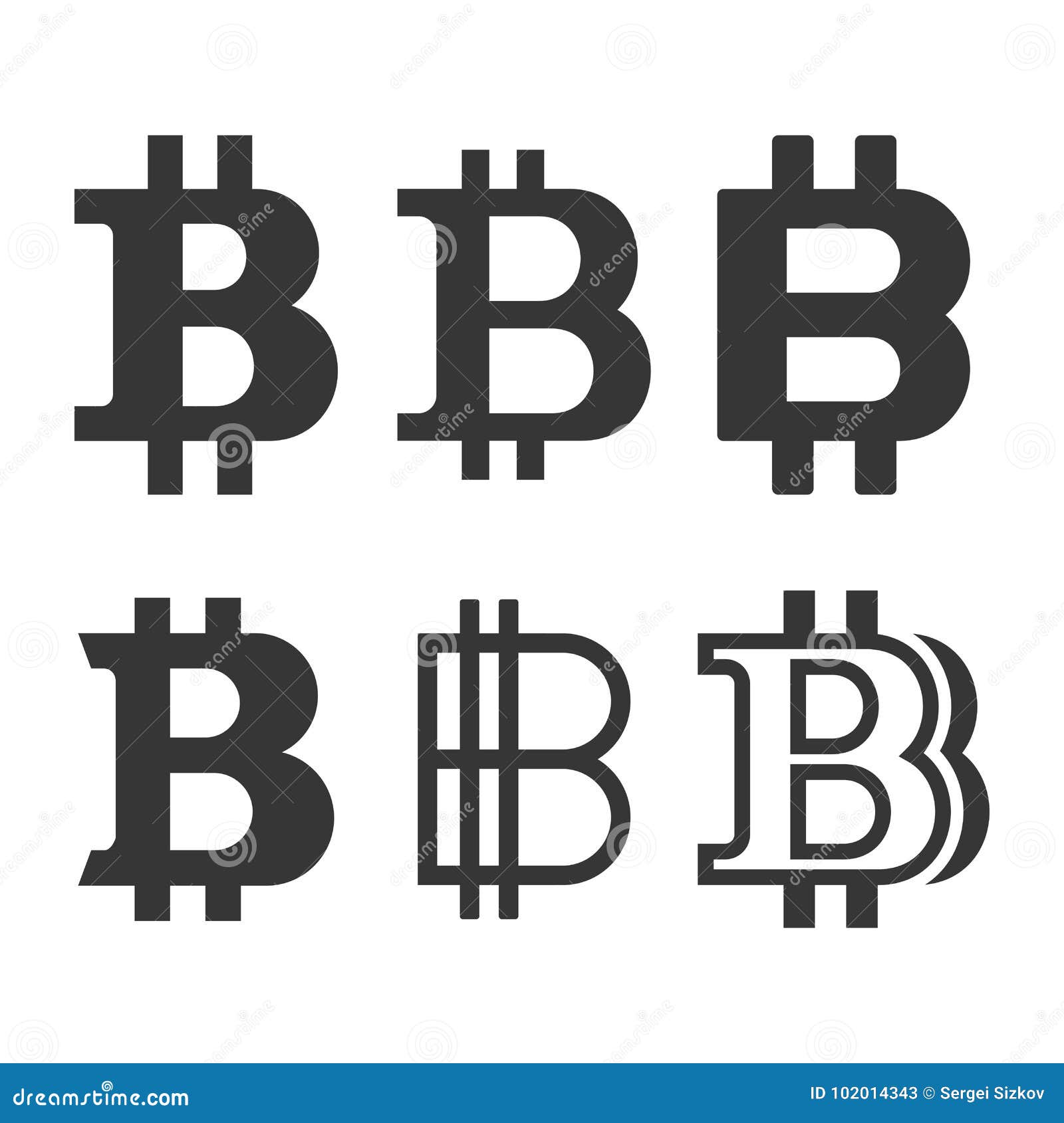 Bitcoin Sign Eyes Emoticon Emoji Cartoon Vector | CartoonDealer.com ...