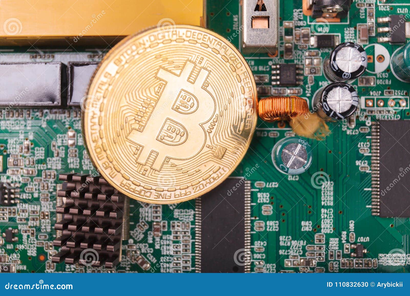 Bitcoin and silicon chip stock photo. Image of connect - 110832630 Bitcoin and silicon chip stock photo. Image of connect - 110832630