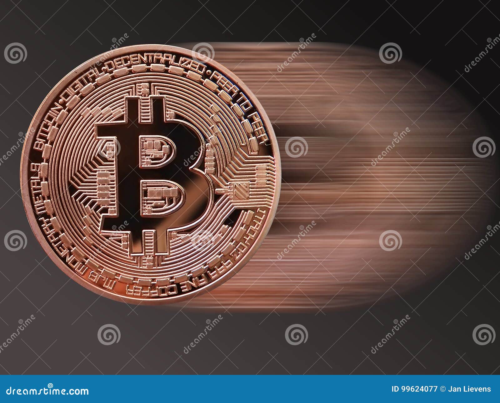Bitcoin speed stock illustration. Illustration of binary - 99624077