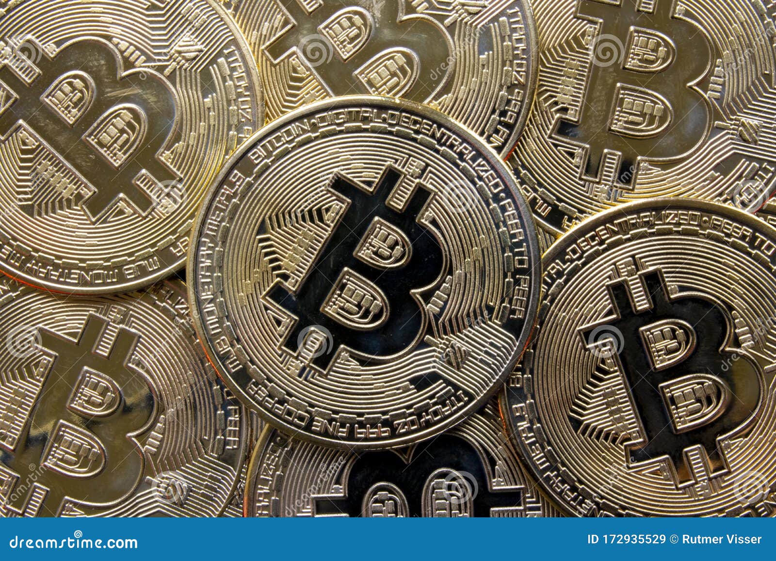 Bitcoin stack stock image. Image of cash, currency, bill - 172935529