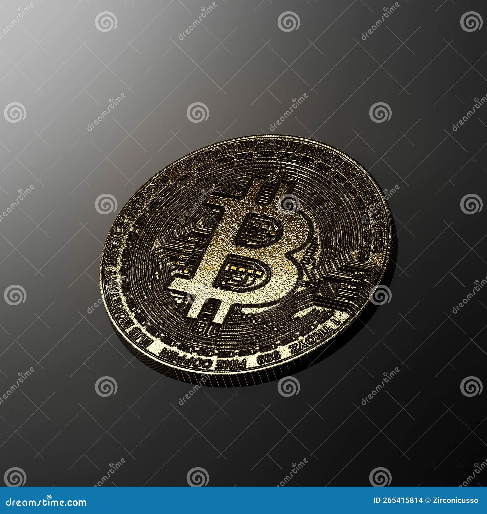 Bitcoin stack stock illustration. Illustration of sell - 265415814