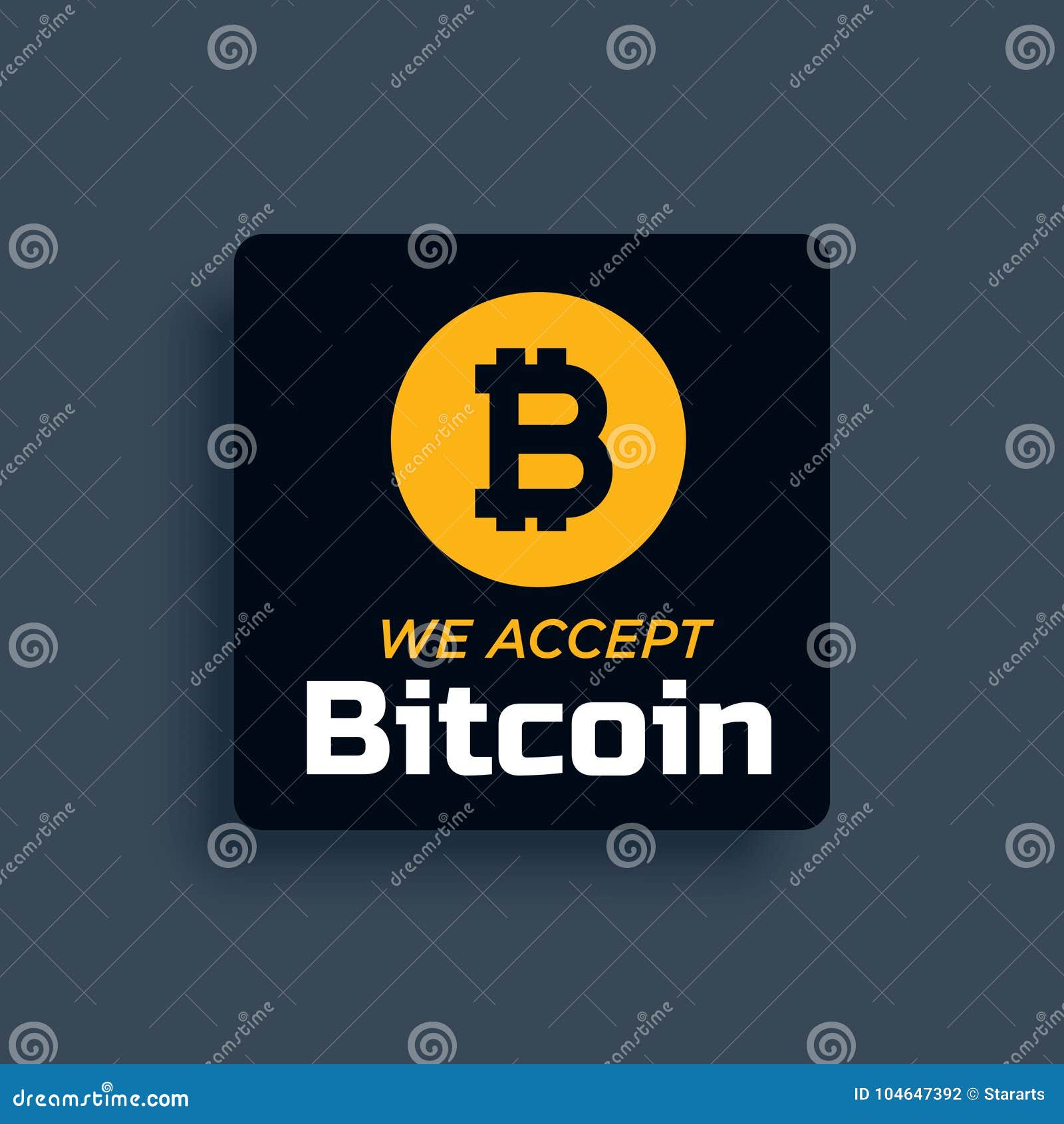 Bitcoin Sticker Label Design Vector Stock Vector - Illustration of ...