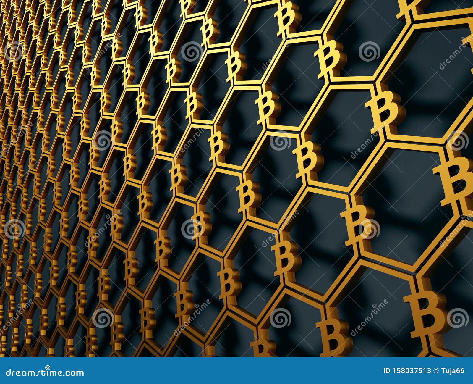 Bitcoin symbol background stock illustration. Illustration of ...