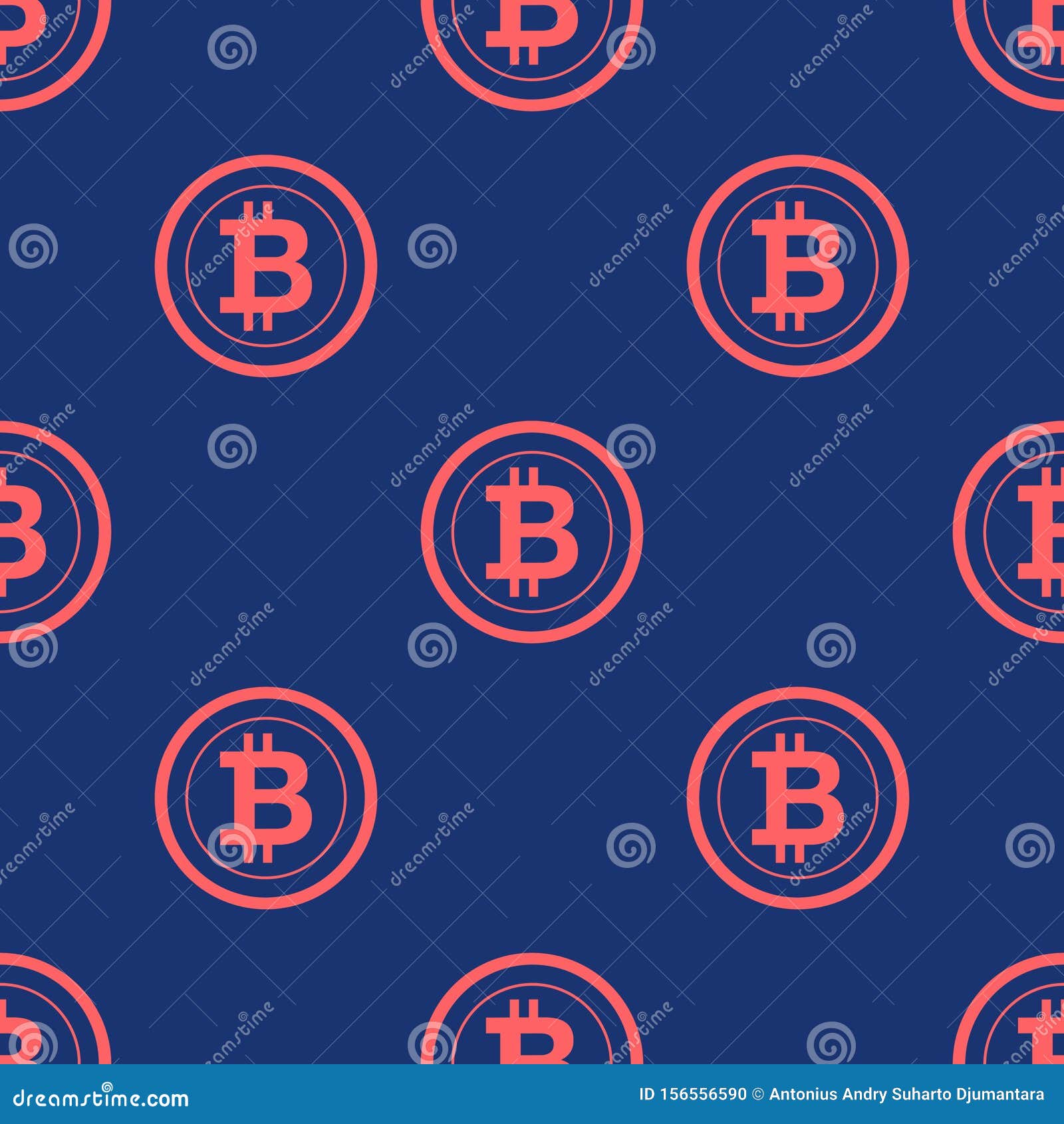 Orange Bitcoin Symbol Patterns Design Stock Vector - Illustration of ...