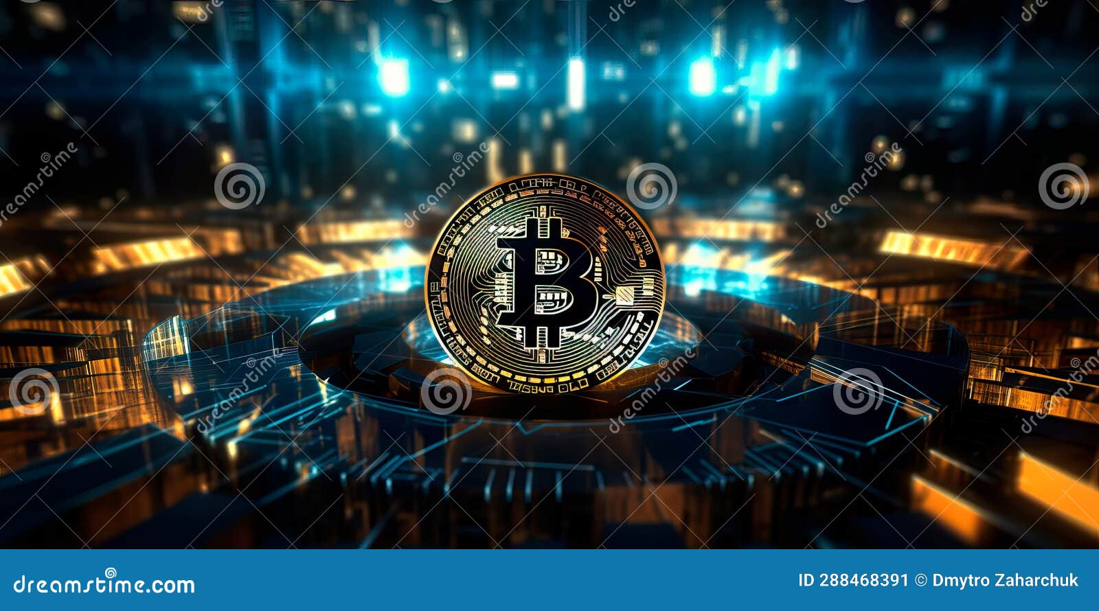 Bitcoin-themed Graphics, Including the Bitcoin Logo, Charts, and ...