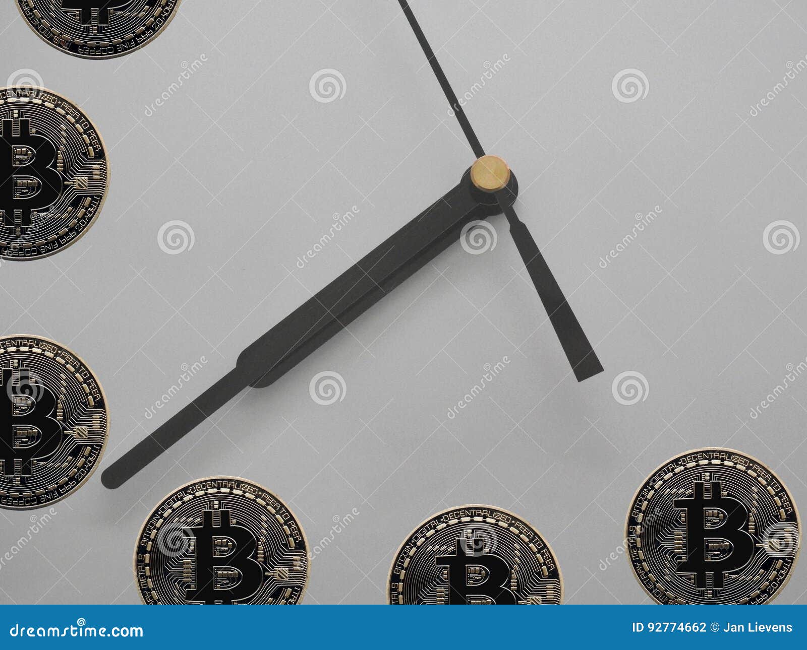 Always Bitcoin time stock photo. Image of face, alert - 92774662