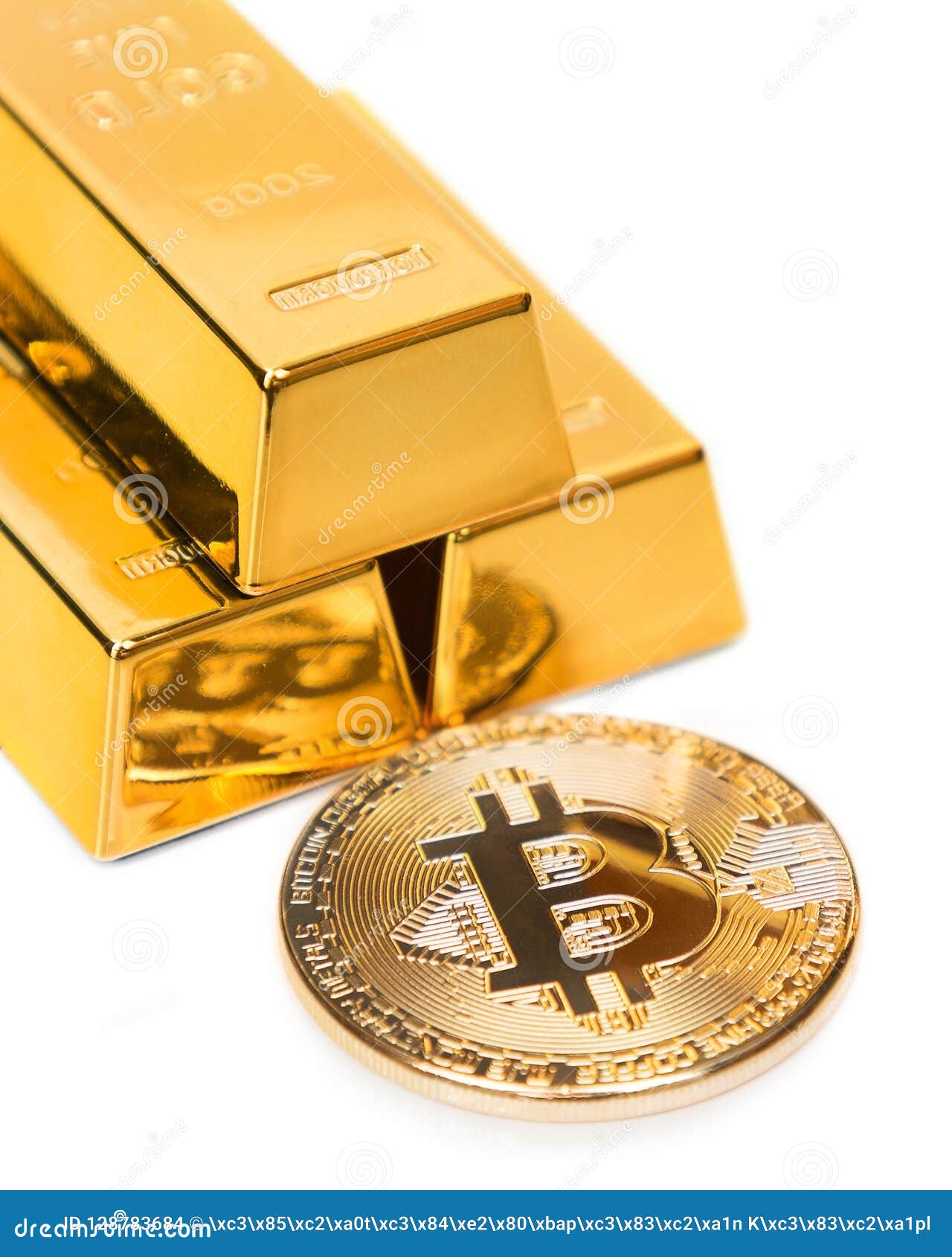 Bitcoin value stock photo. Image of modern, bitcoins - 128783684