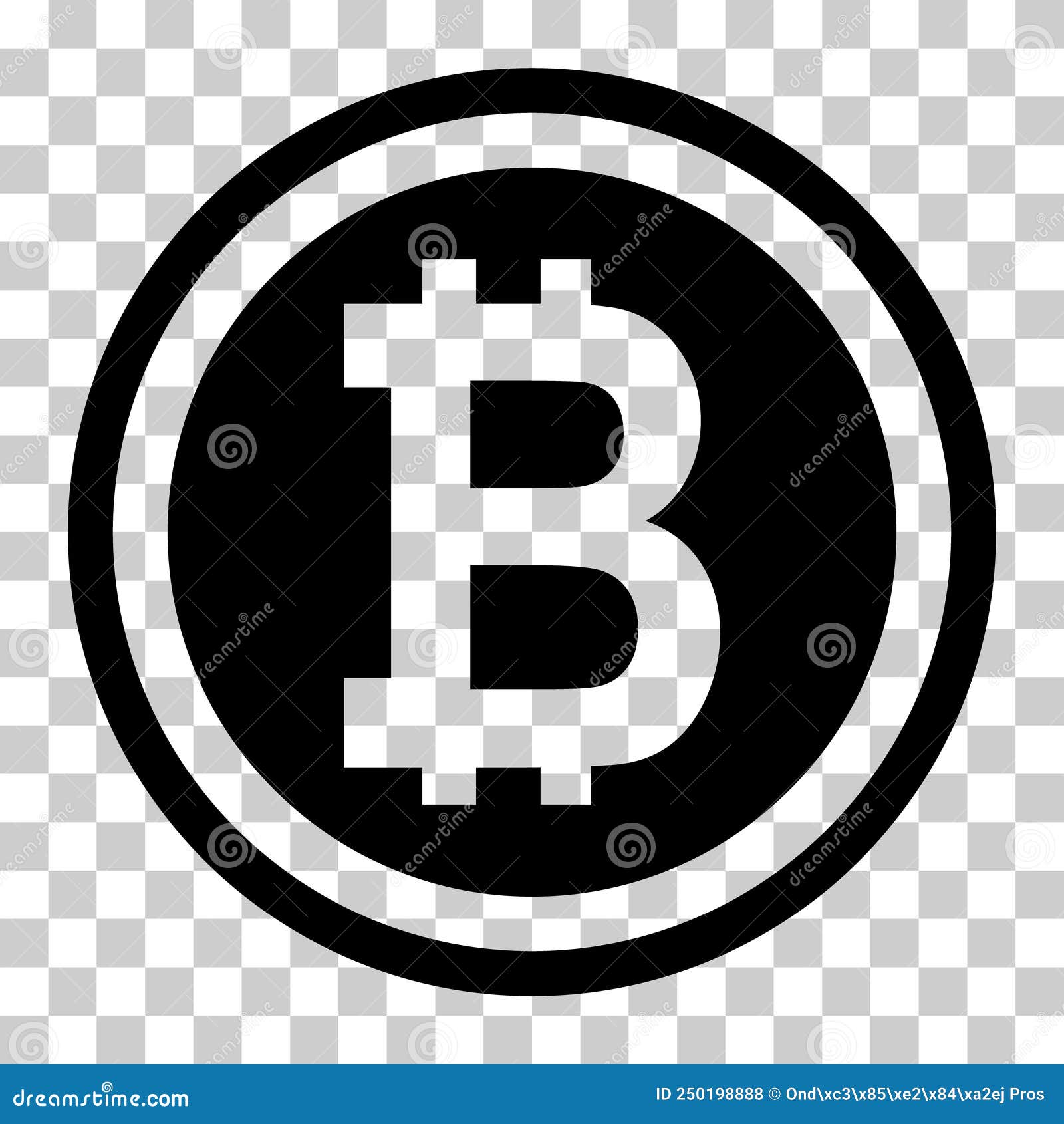 Bitcoin Web Coin, Internet Electronic Crypto Design Symbol, Digital Pay ...