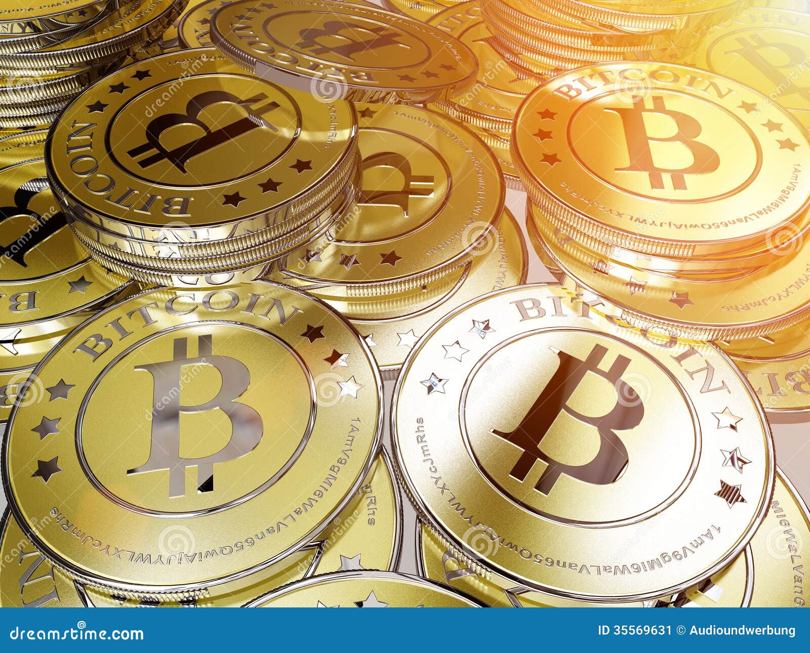 Bitcoins editorial photo. Illustration of coin, money - 35569631