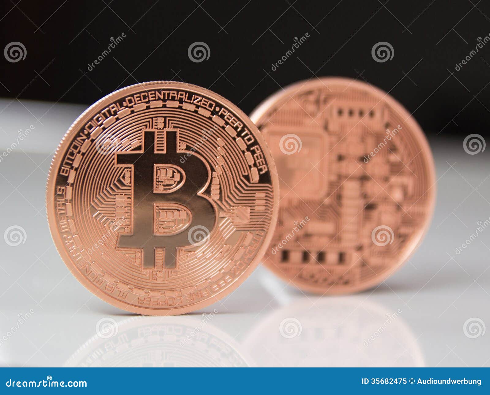 Bitcoins editorial image. Image of market, commerce, metal - 35682475
