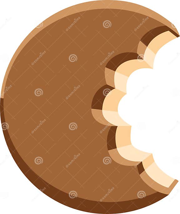 Bite stock vector. Illustration of dimensional, object - 19199435