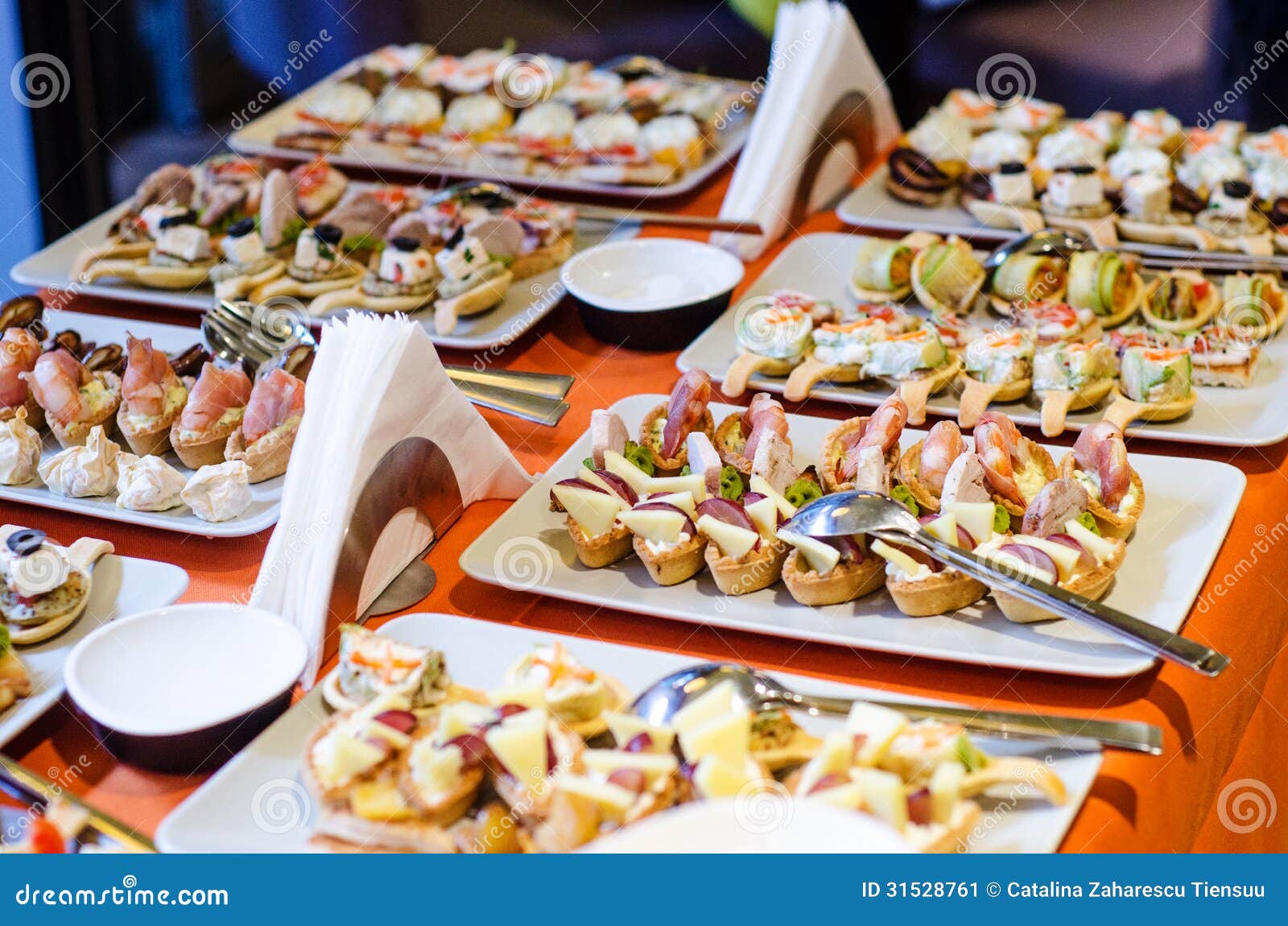 Bite-size appetizers stock image. Image of amusebouche - 31528761