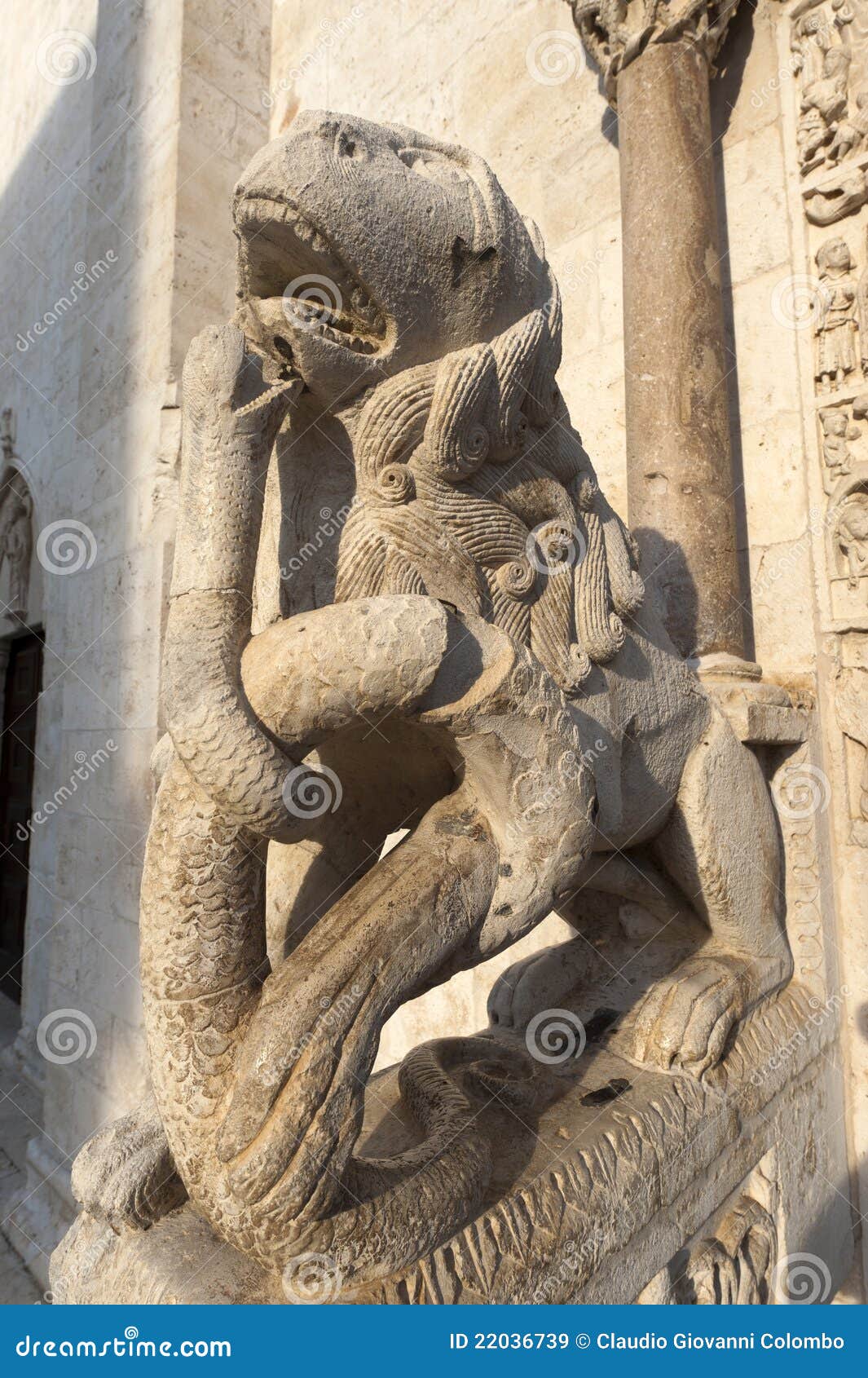 Bitetto (Apulia, Italy) - Old Cathedral Stock Image - Image of landmark ...