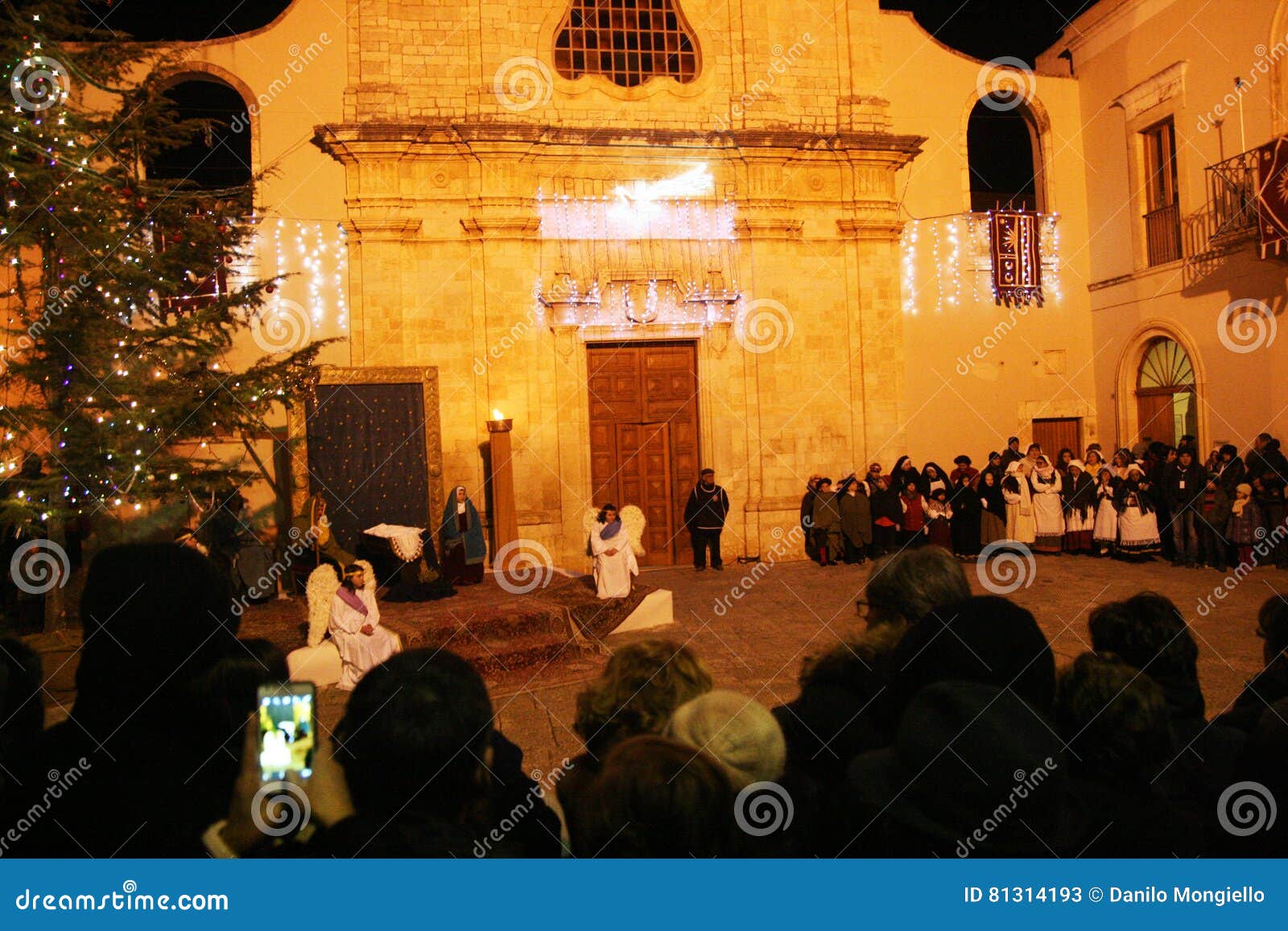 Bitetto nativity editorial stock photo. Image of traditional - 81314193