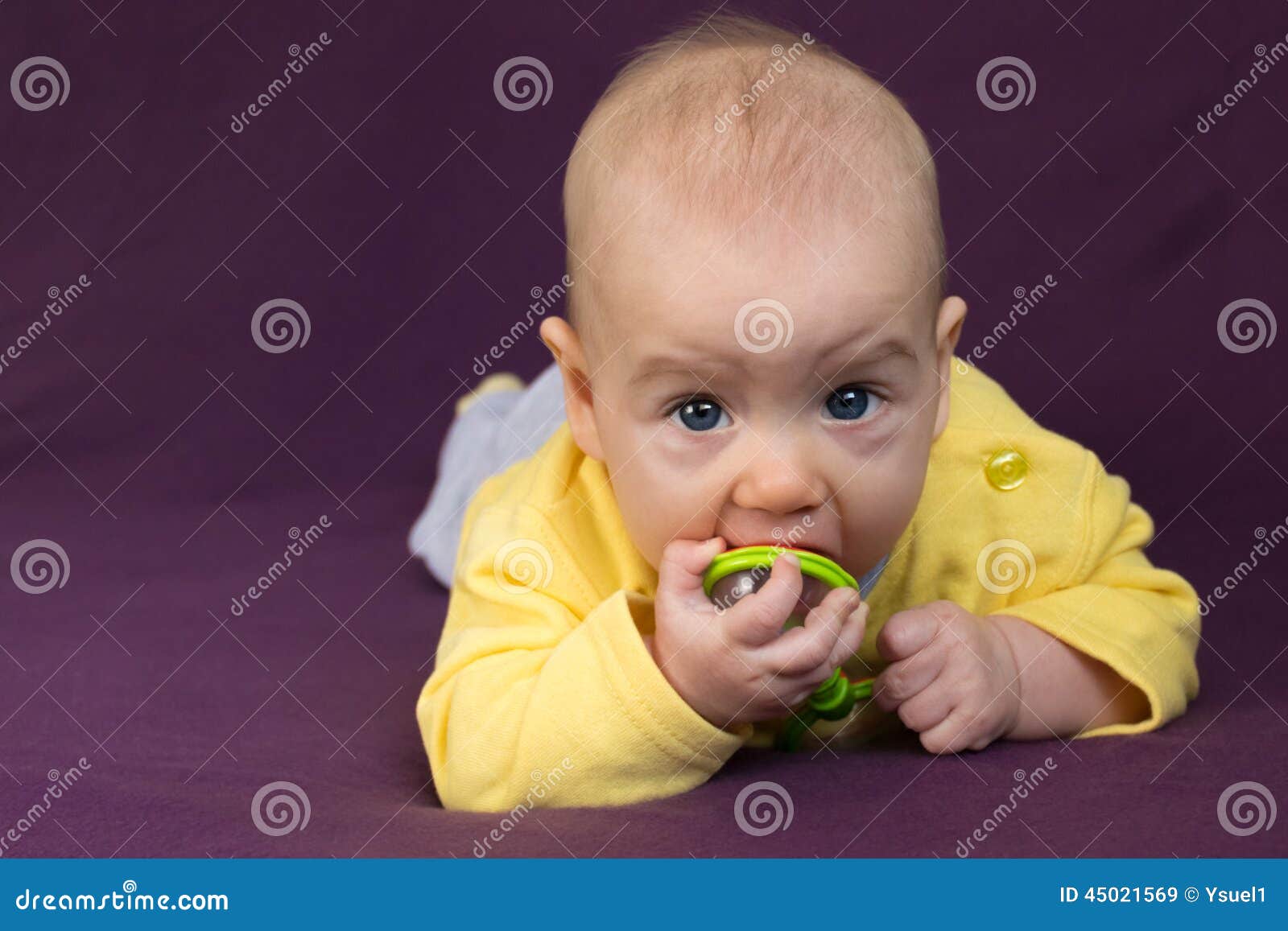 Biting baby stock image. Image of baby, care, cute, healthy - 45021569
