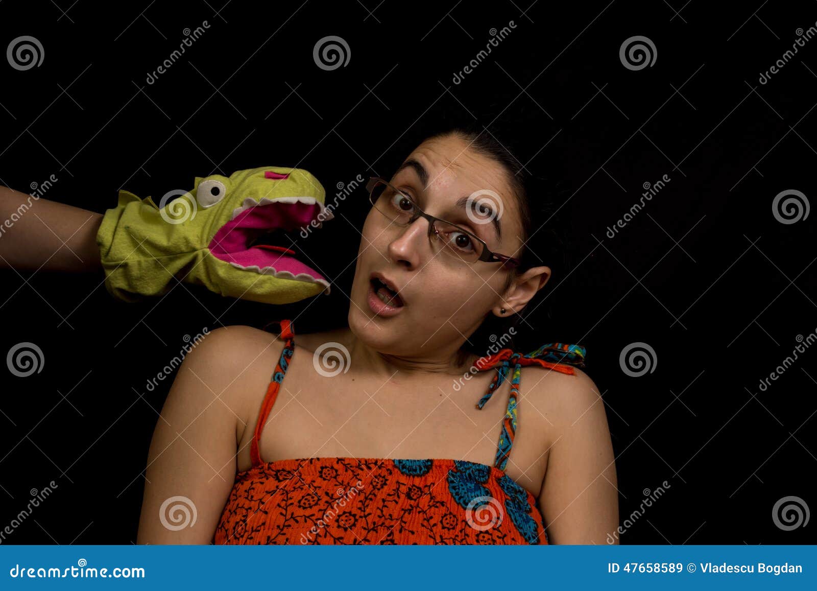Biting puppet stock image. Image of hands, funny, leisure - 47658589