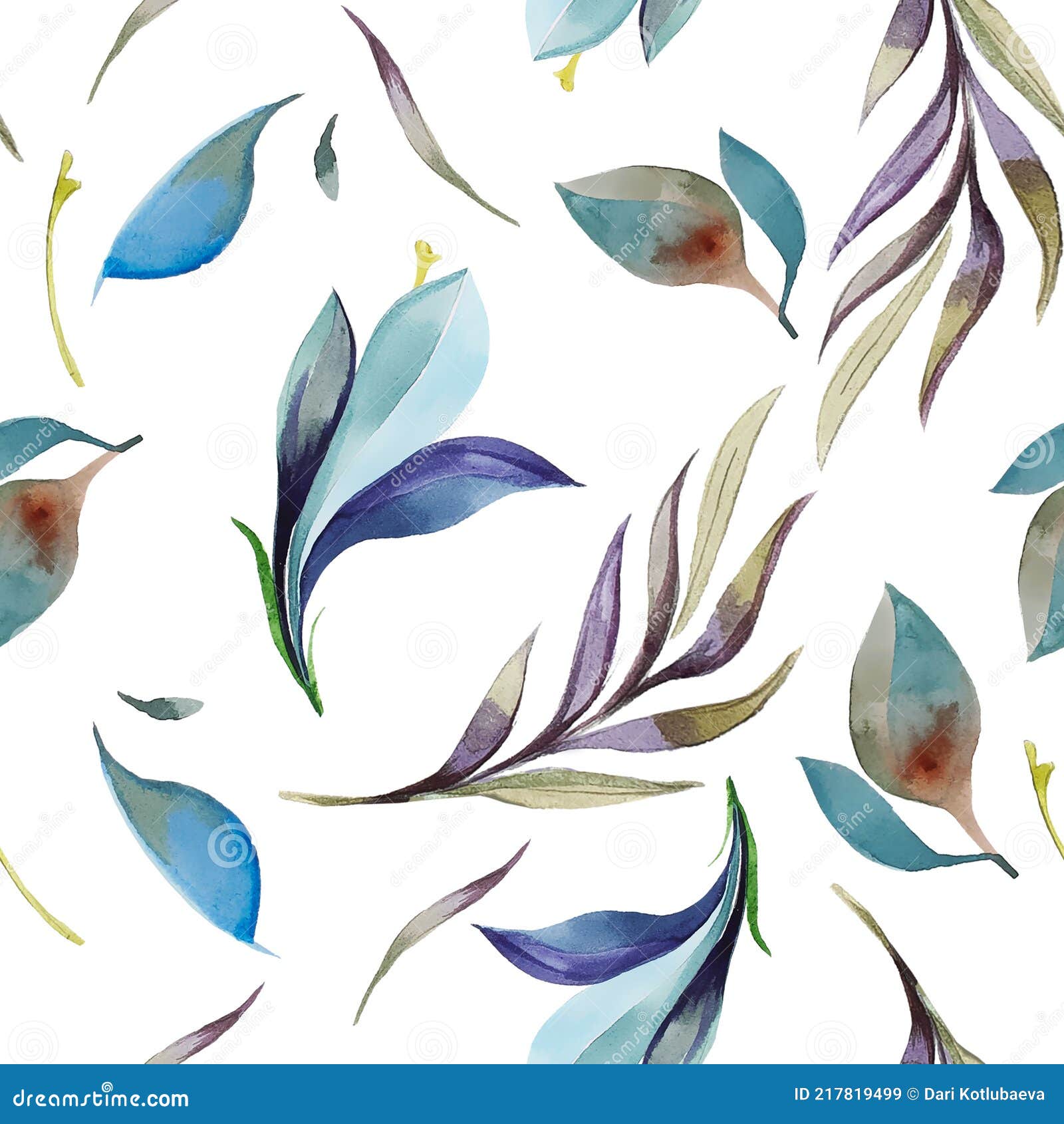 A Bitmap Pattern with Floral Elements. Stock Illustration ...