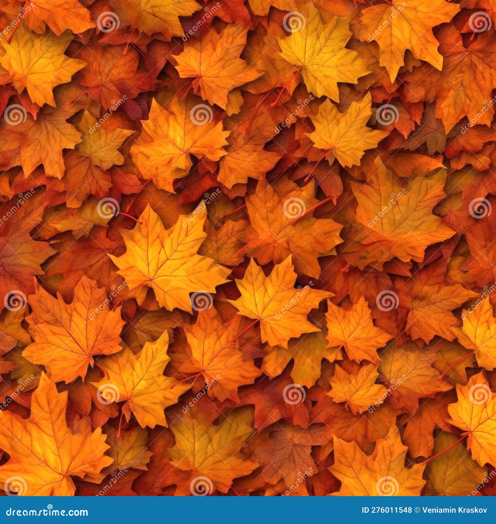 Maple leaves background stock illustration. Illustration of lush ...