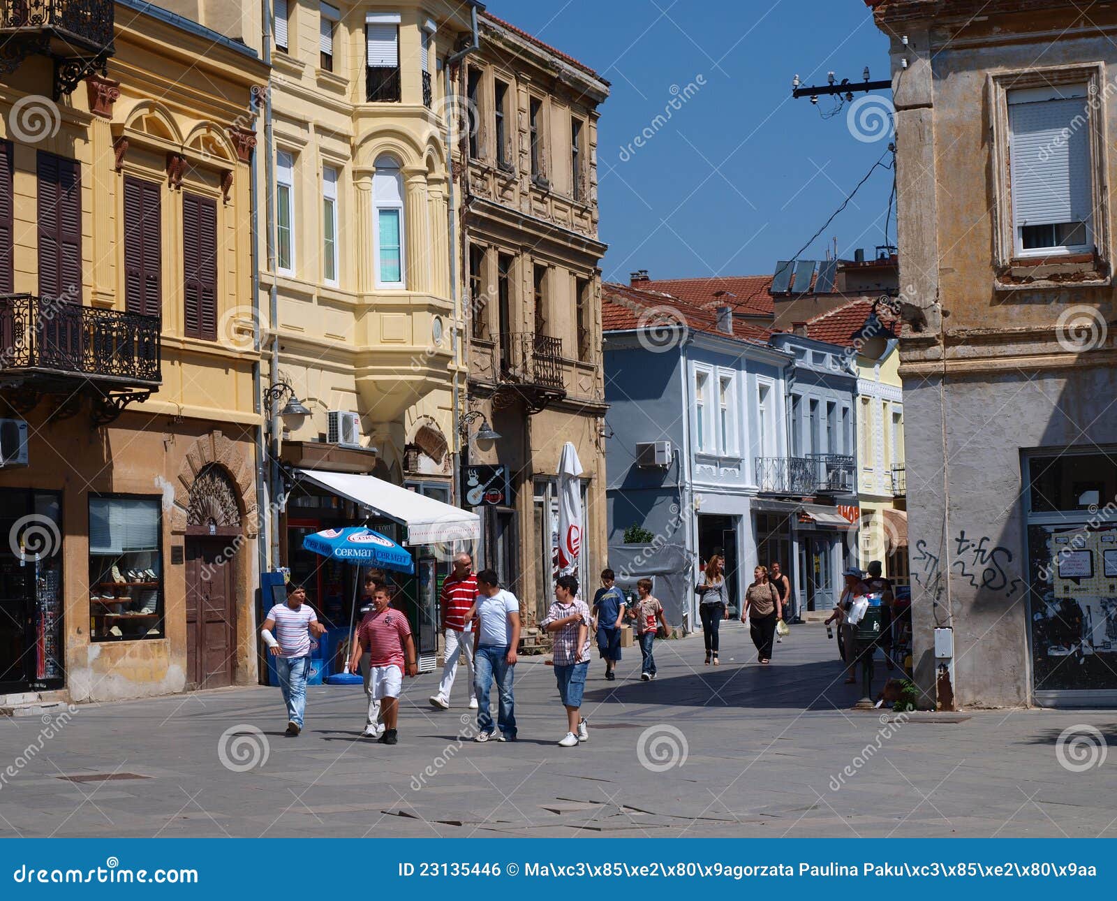 Bitola, Macedonia editorial photo. Image of bitola, balcony - 23135446
