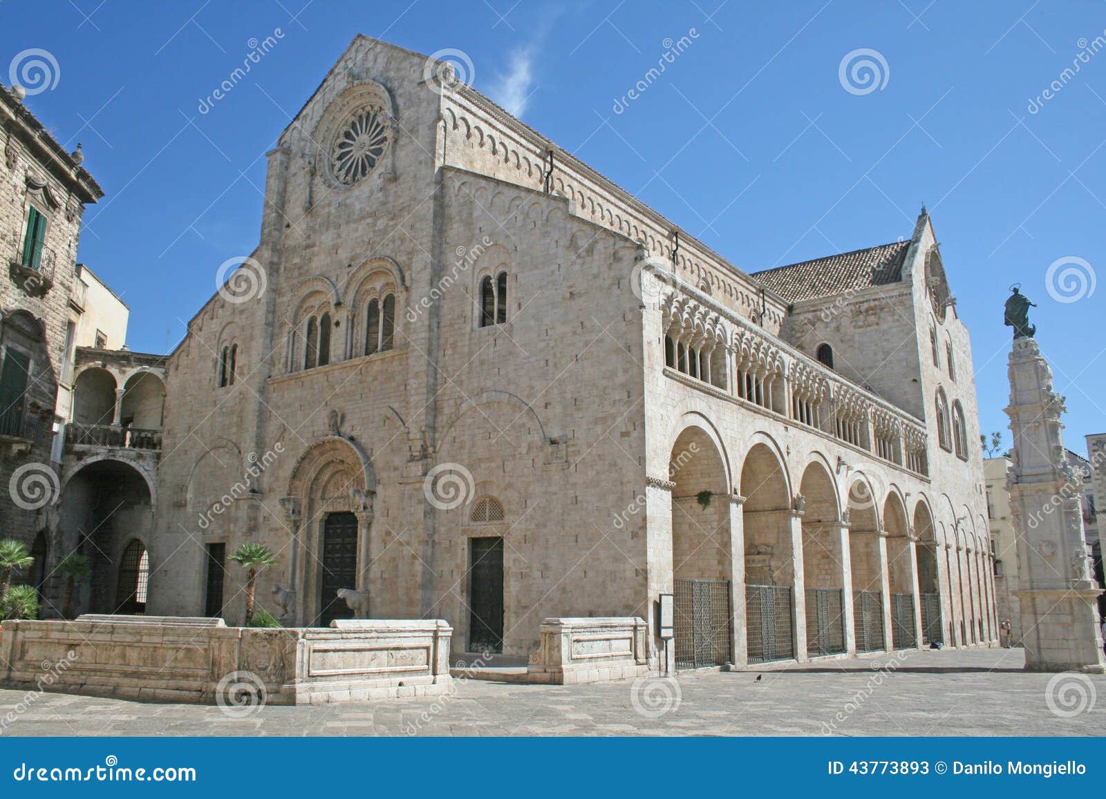 The bitonto cathedral stock image. Image of europe, travel - 43773893