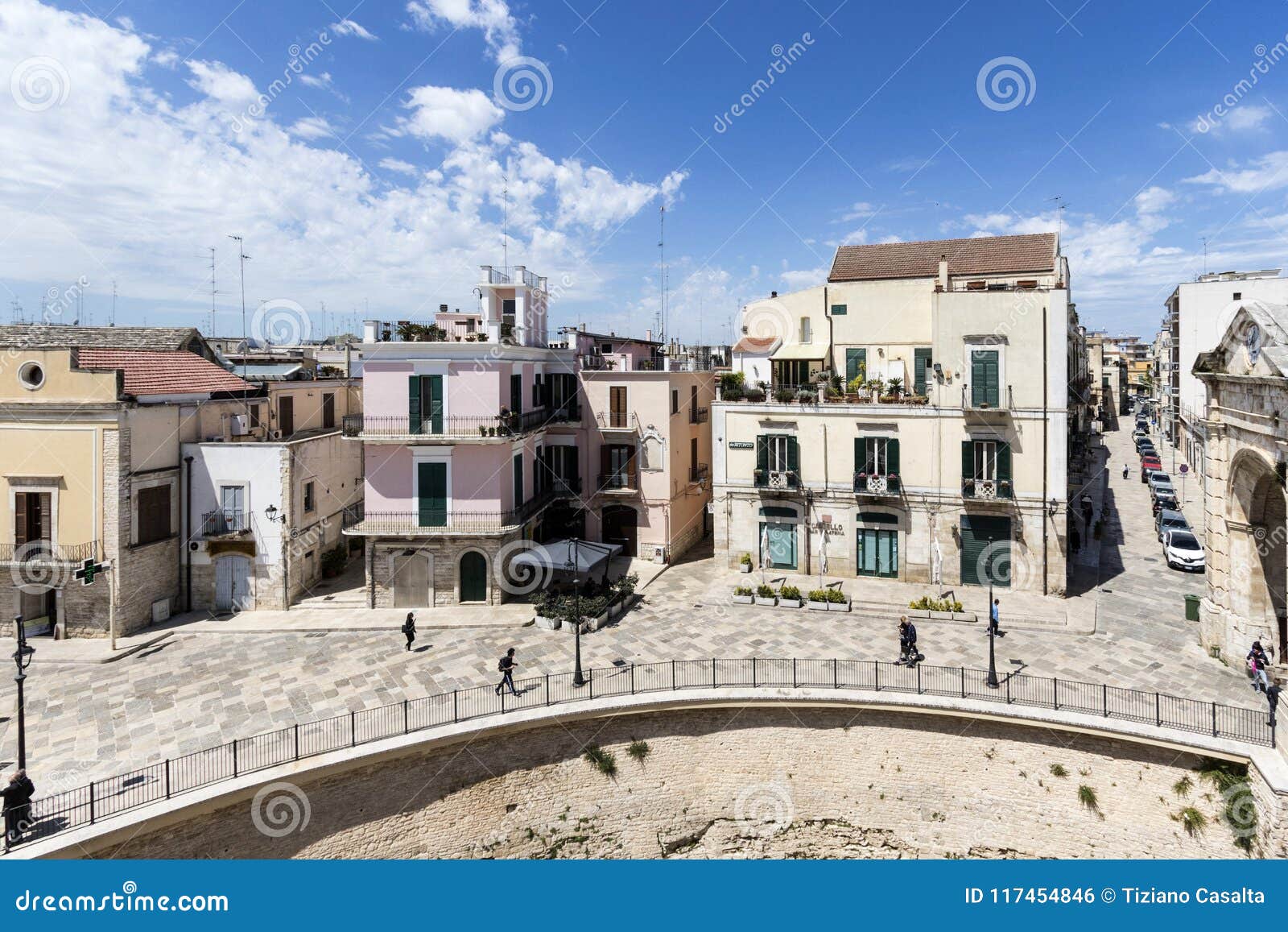 Bitonto, Puglia Italy editorial photo. Image of square - 117454846