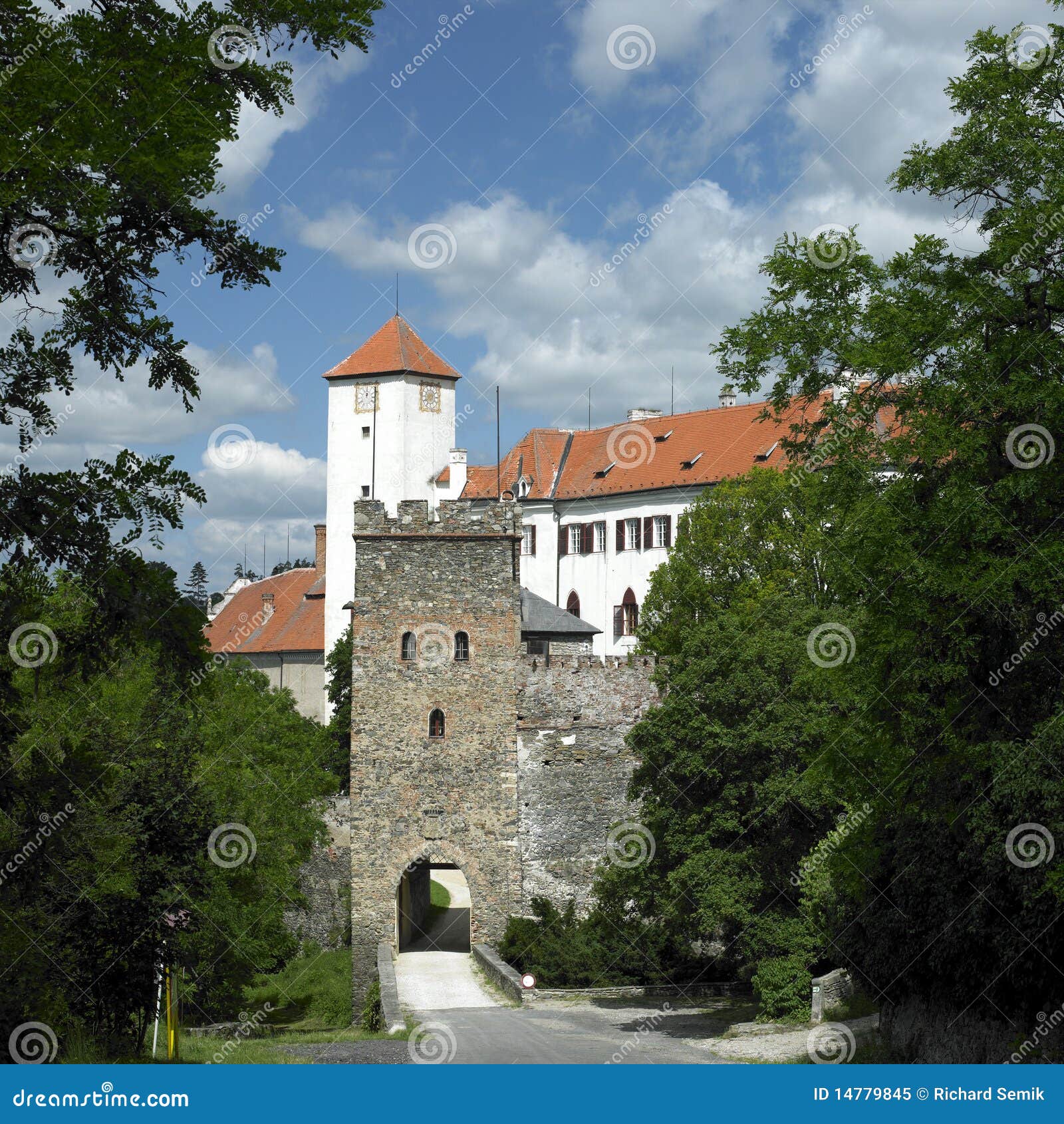 Bitov castle stock image. Image of historical, moravia - 14779845