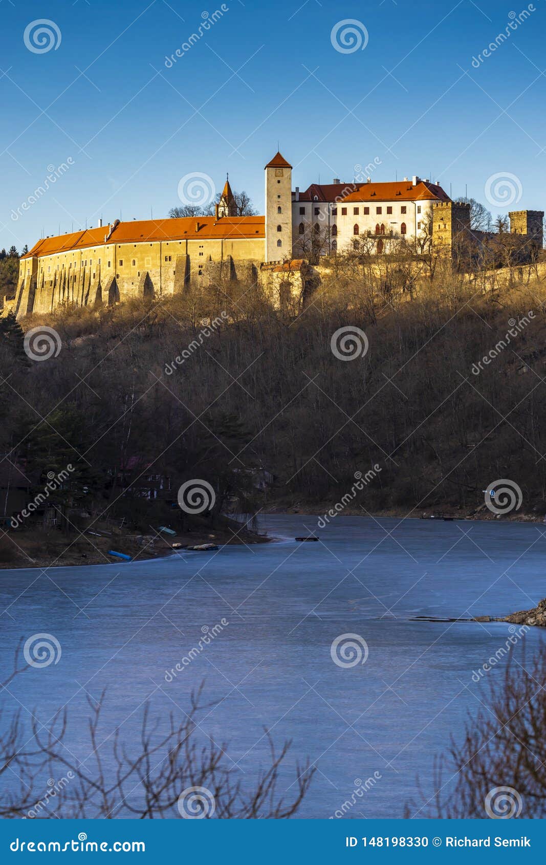 Bitov Castle, Czech Republic Stock Photo - Image of landmark, monument ...