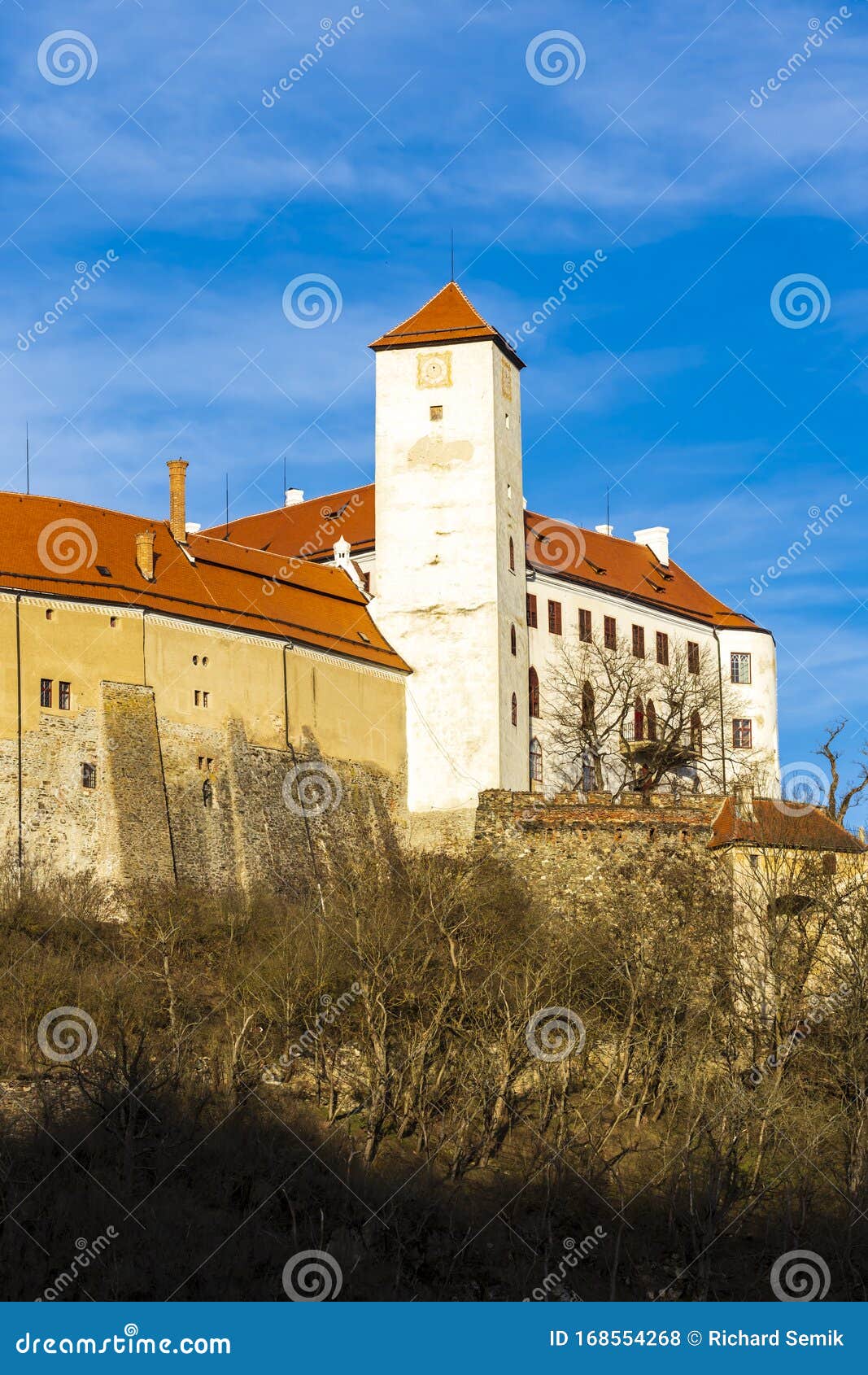 Bitov Castle in Czech Republic Stock Photo - Image of ruins, world ...