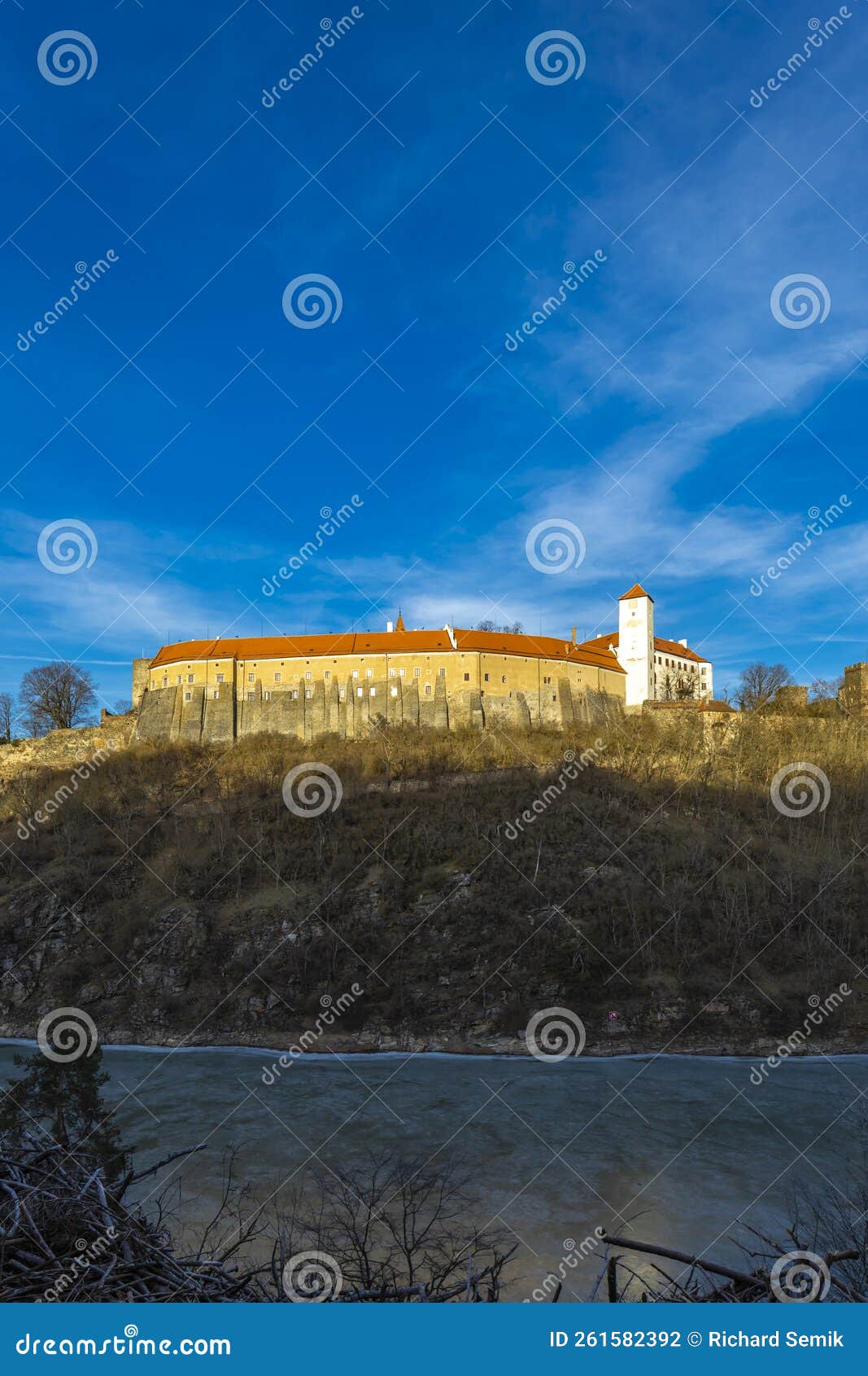 Bitov Castle in Czech Republic Stock Photo - Image of sights, bitov ...
