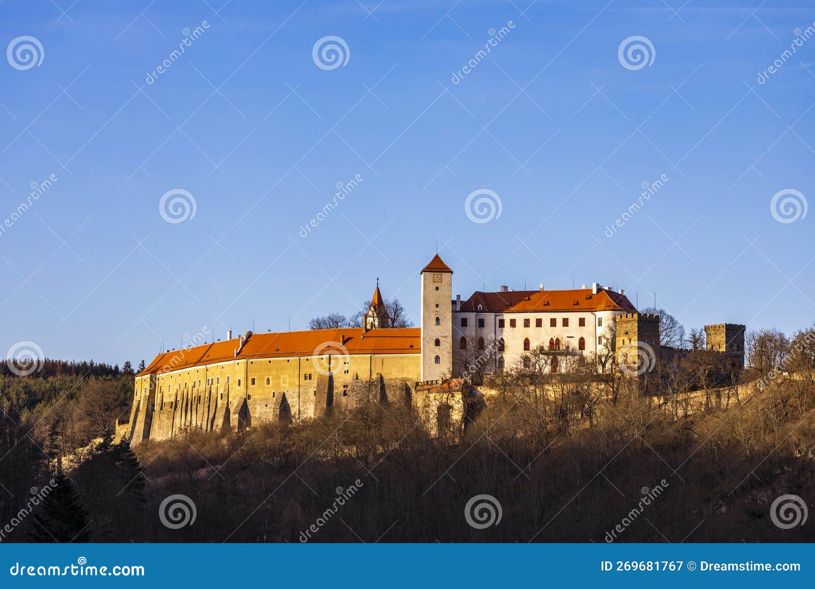 Bitov Castle in Czech Republic Stock Image - Image of monument, ruins ...