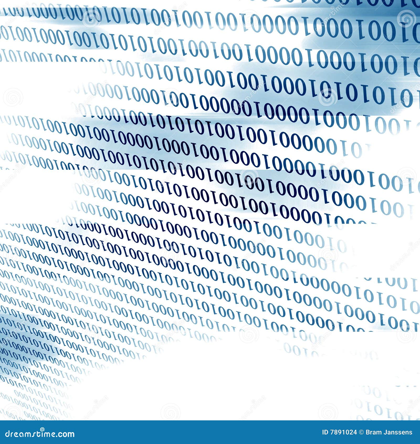 Bits and bytes stock illustration. Illustration of numbers - 7891024